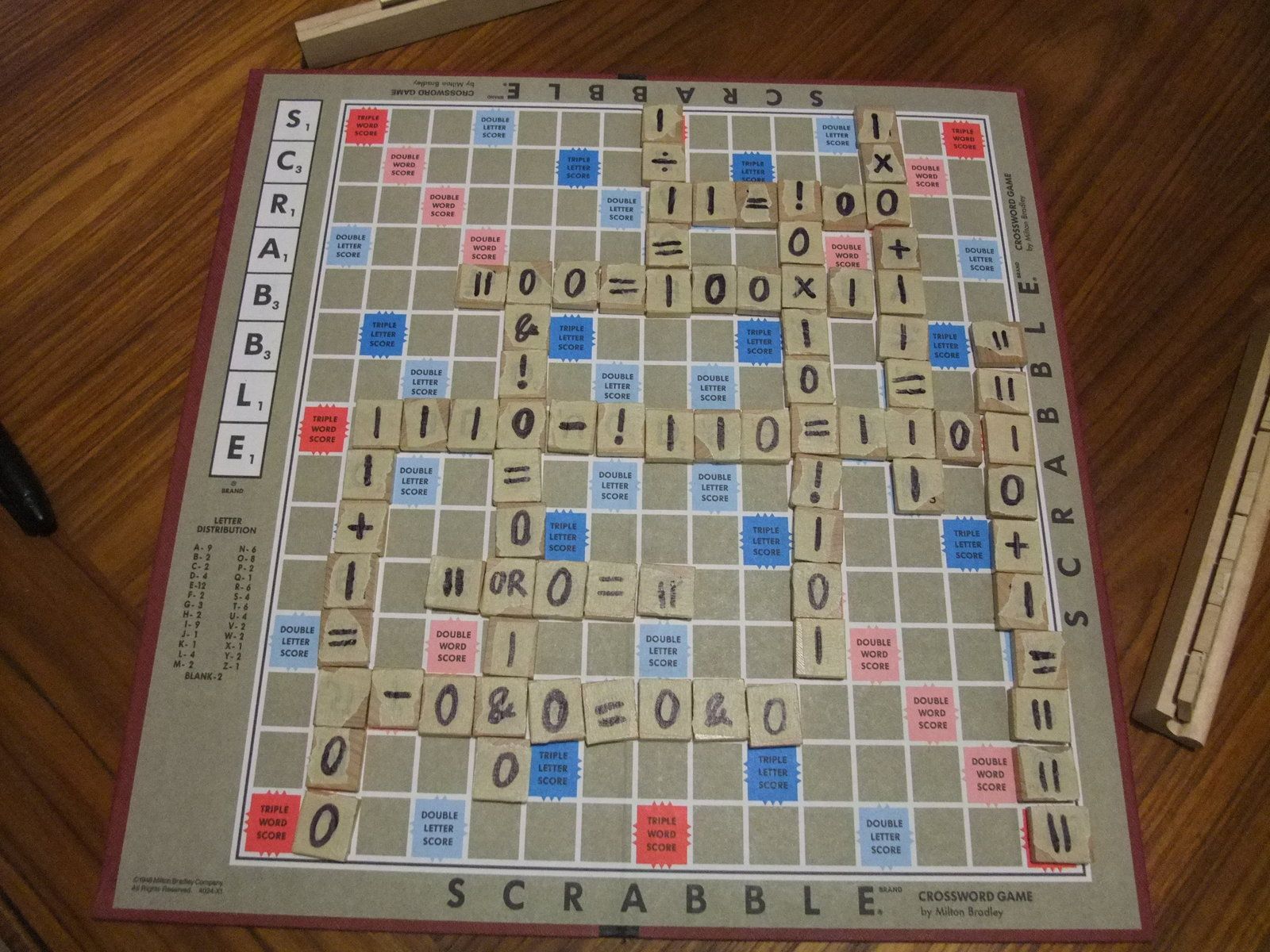 Binary Number Scrabble - the Game : 6 Steps - Instructables