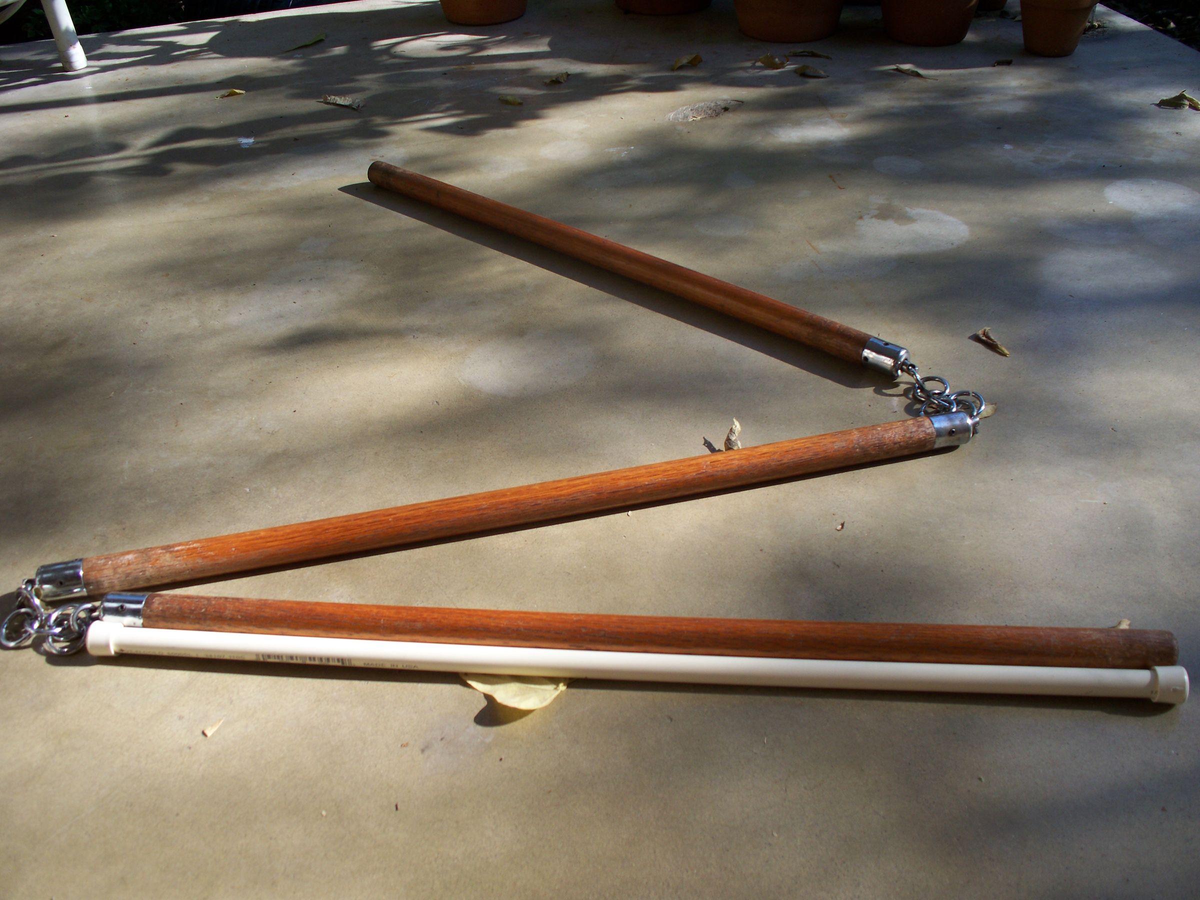 Cheap & Safe Three Section Staff : 16 Steps - Instructables