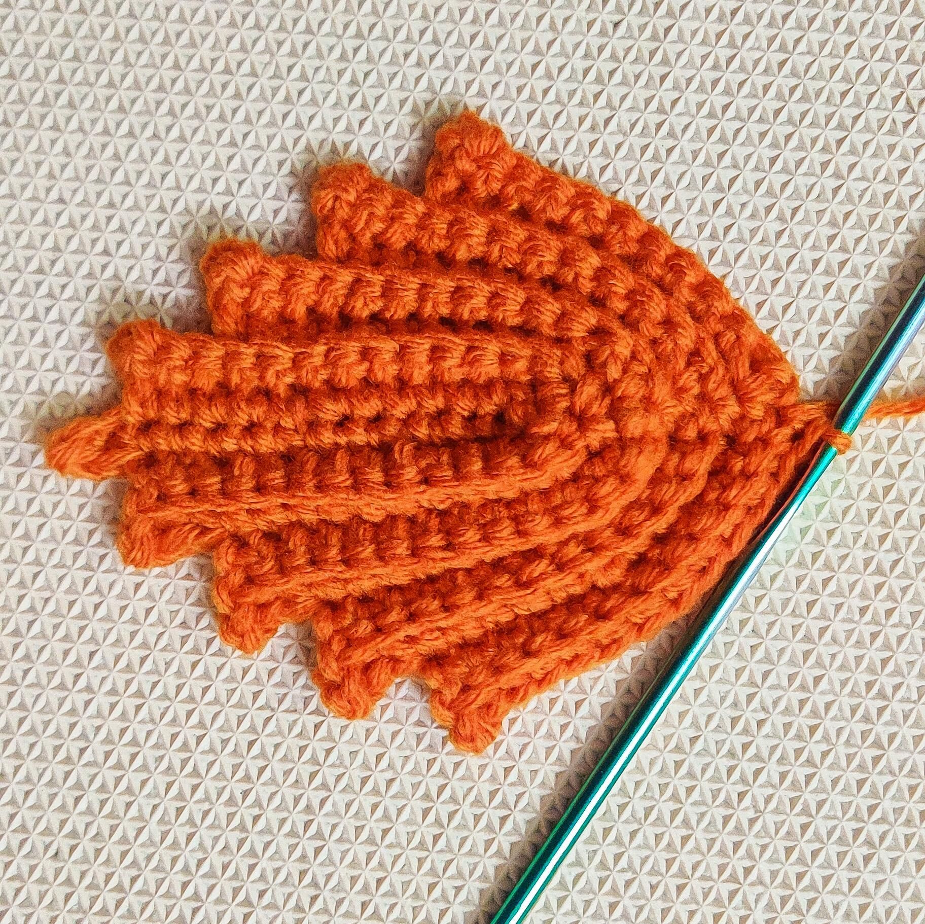 How to Crochet Easy Autumn Fall Leaves : 7 Steps (with Pictures ...