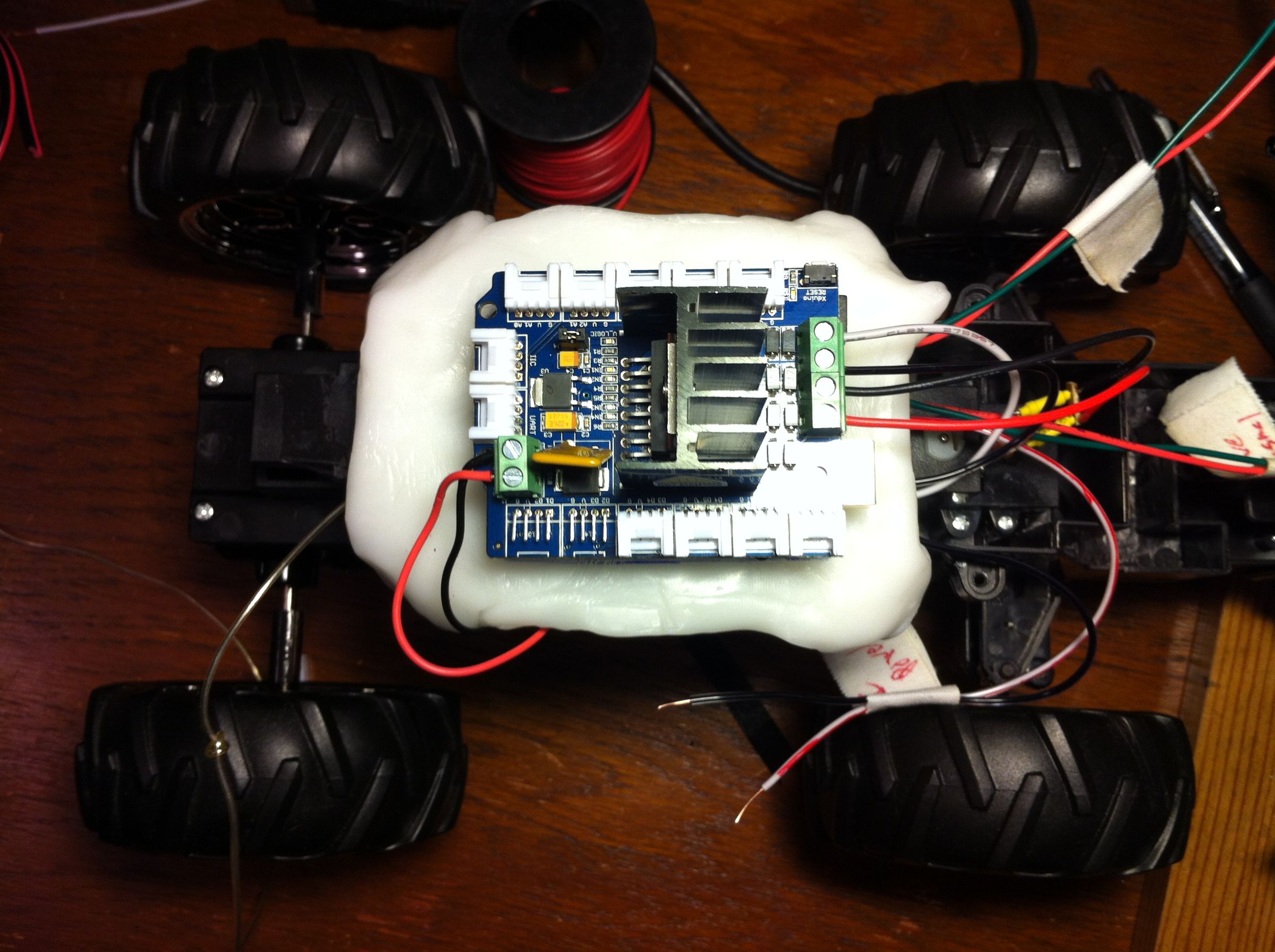 RC Truck to Arduino Robot W/ Multiple Sensors : 10 Steps - Instructables