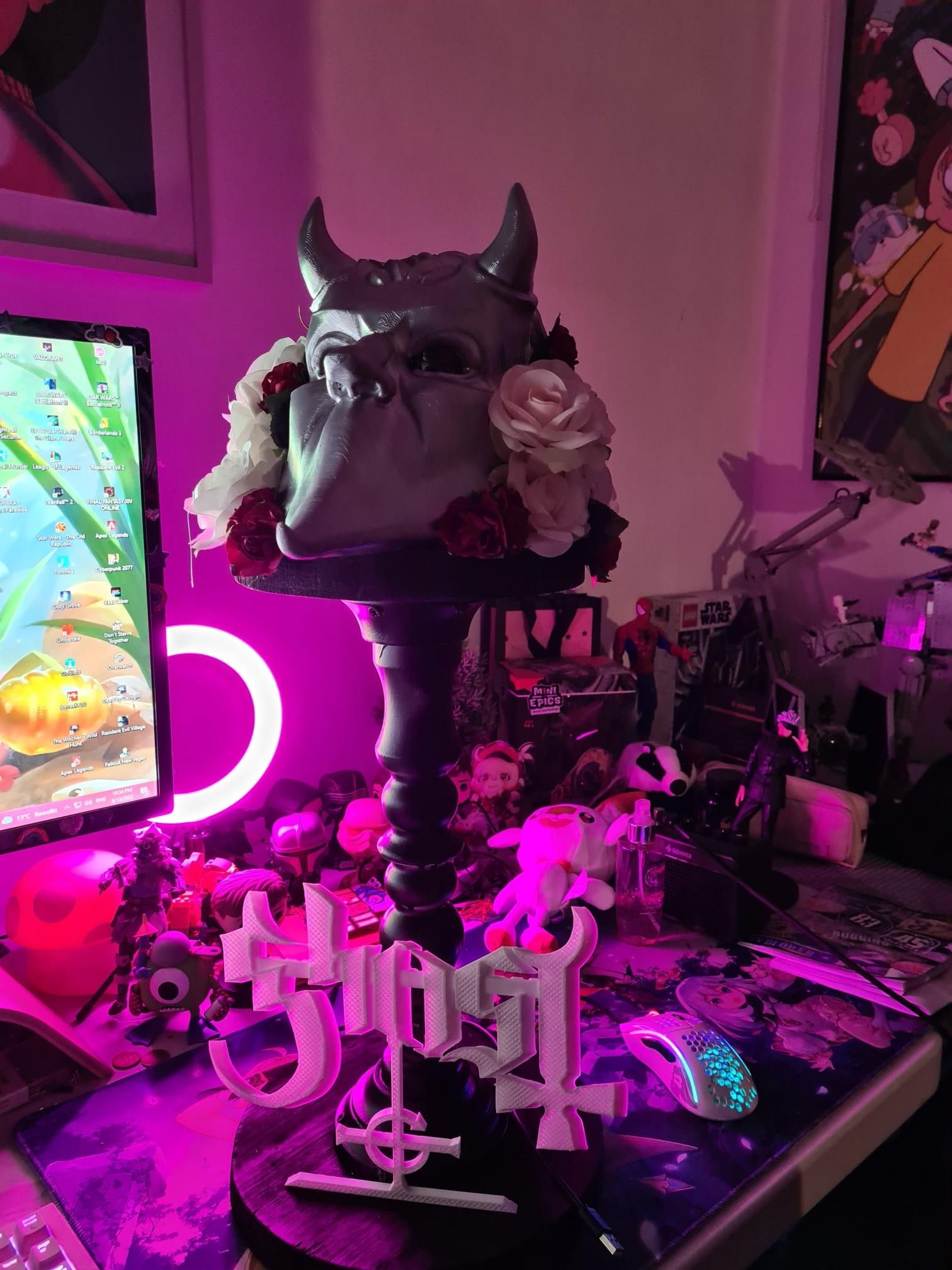 Nameless Ghoul Mask With Animatronic Eyes : 7 Steps (with Pictures ...