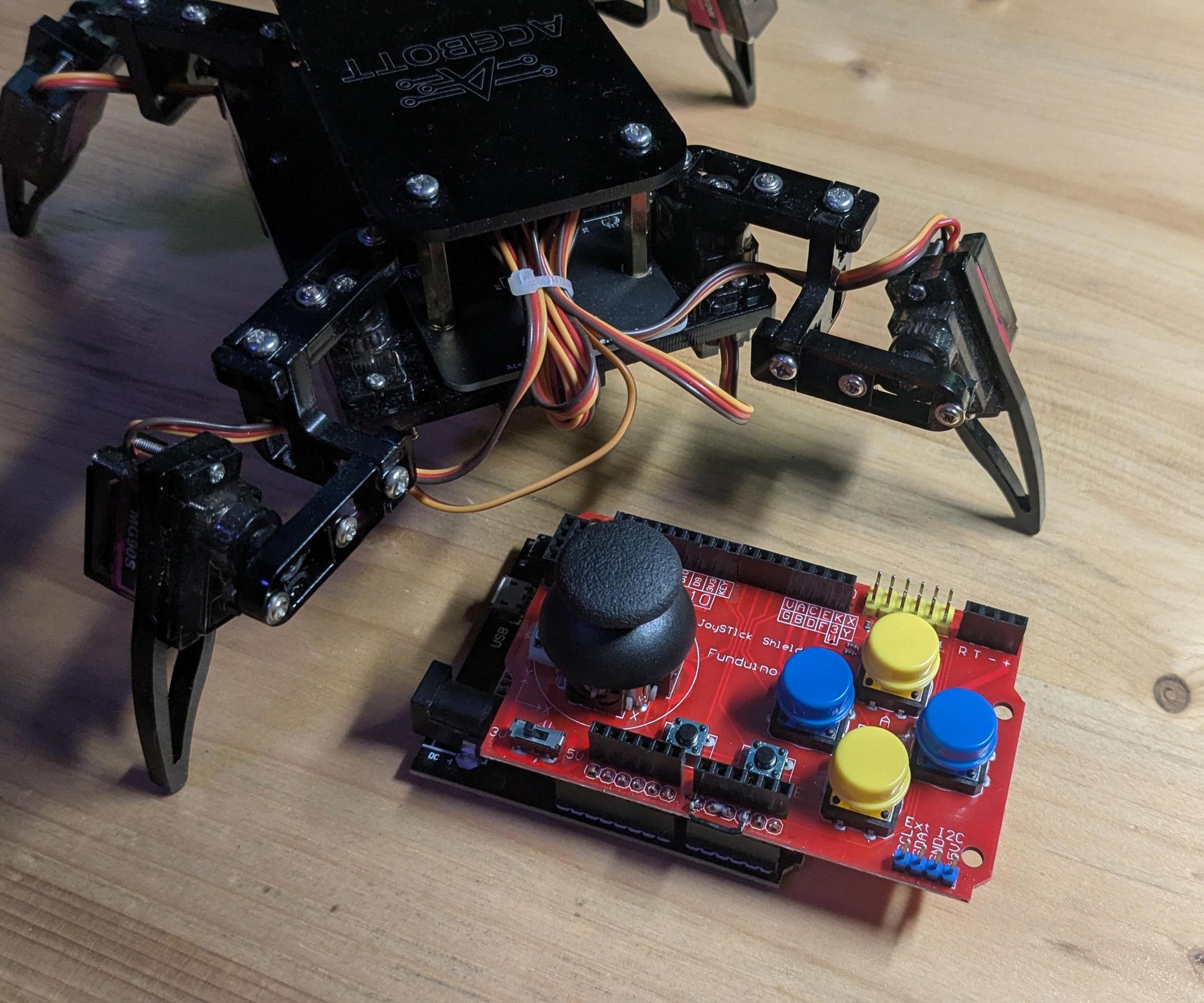 Bionic Spider Controller : 3 Steps - Instructables