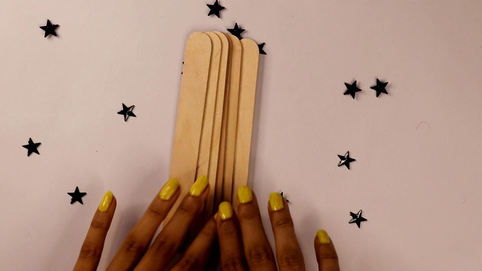 Creating Geometric Designs With Popsicle Sticks : 8 Steps (with ...