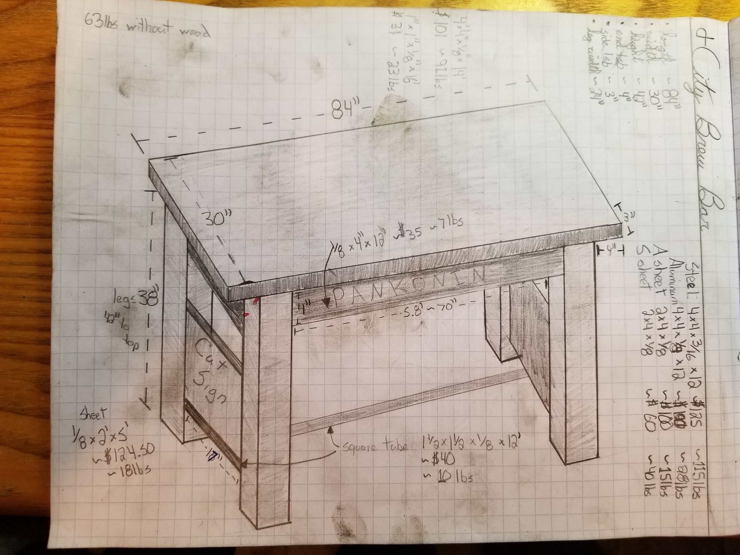 Metal/Wood Bar : 7 Steps - Instructables