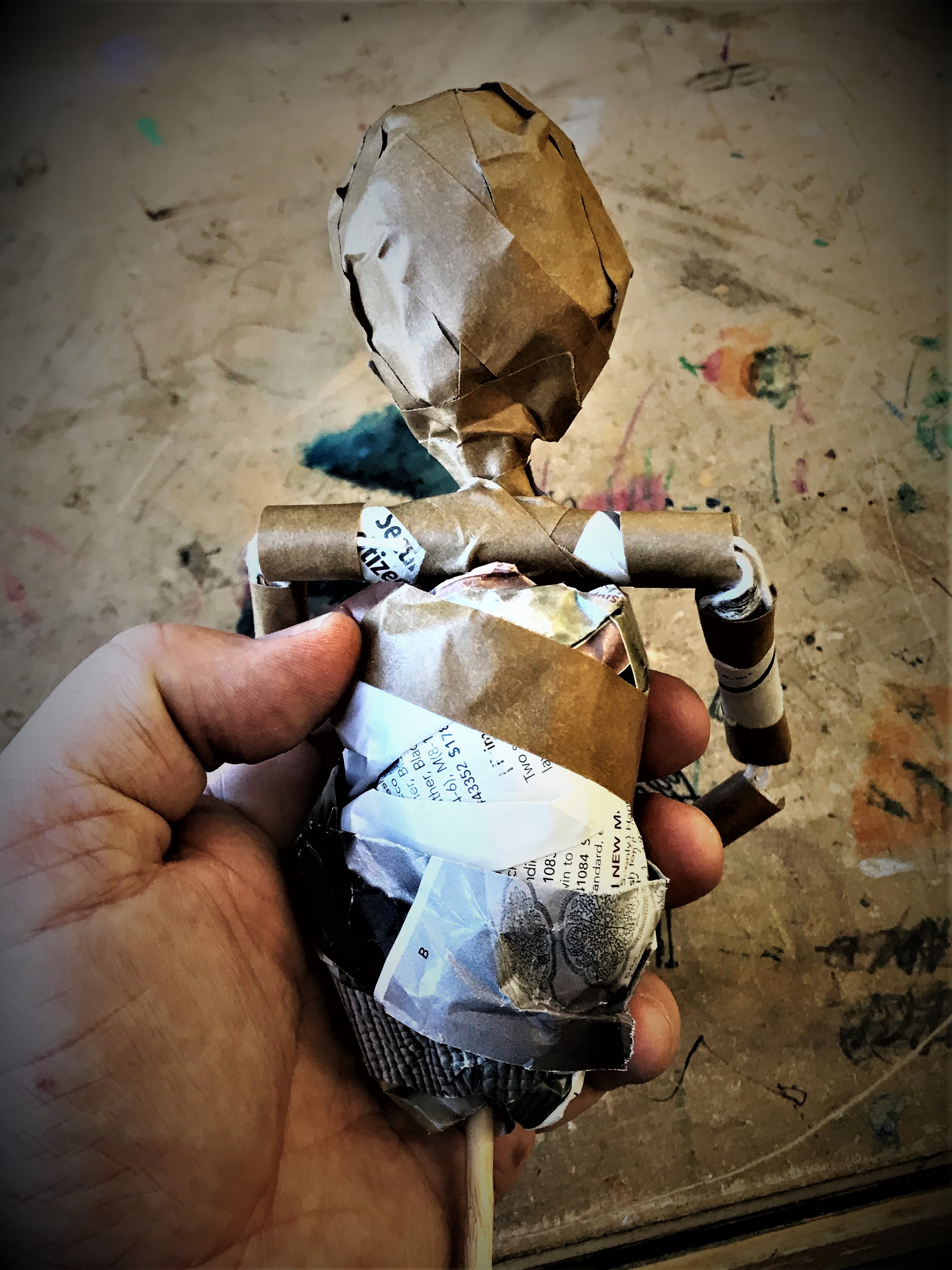 Scrappy Articulated Rod Puppet : 7 Steps (with Pictures) - Instructables