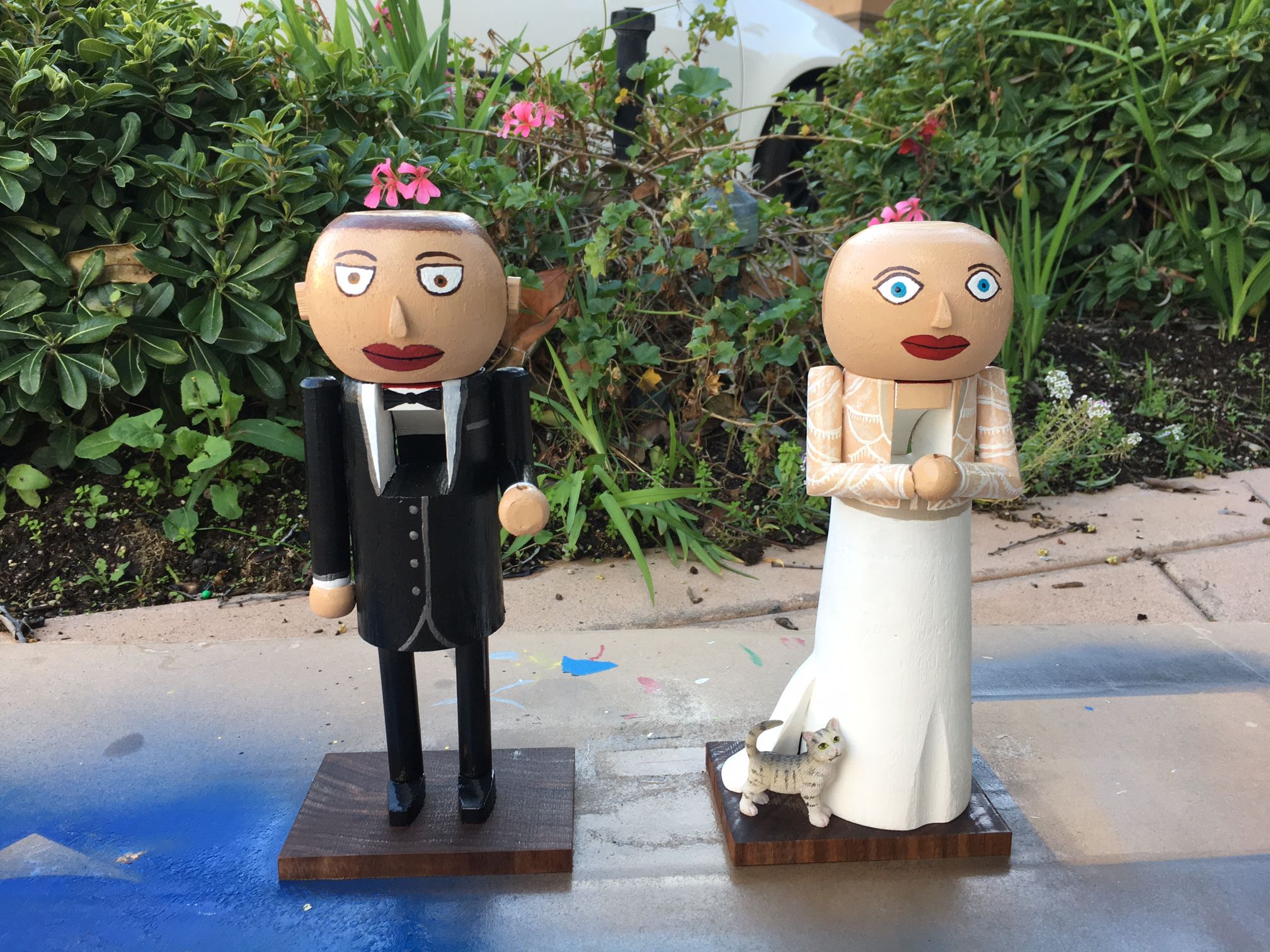 Bride and Groom Nut Crackers. 1/7/17 Wedding : 7 Steps (with Pictures ...