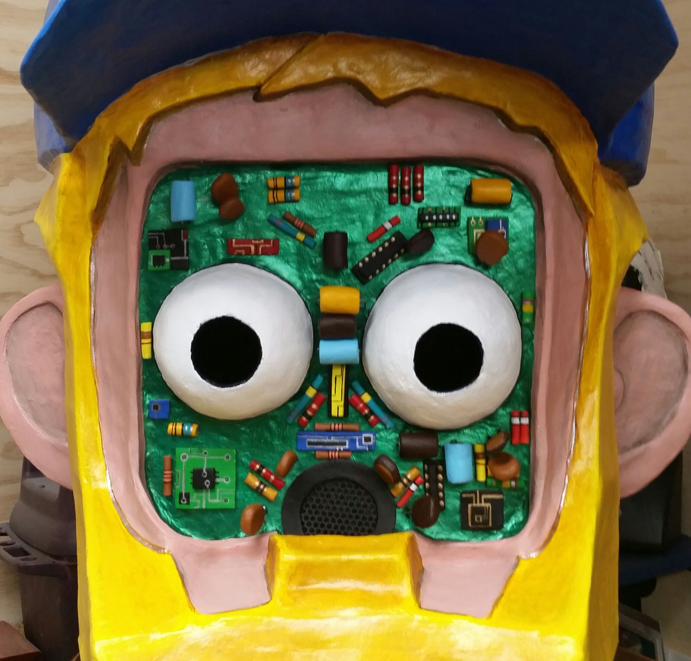 Robot Redneck Mask : 10 Steps (with Pictures) - Instructables