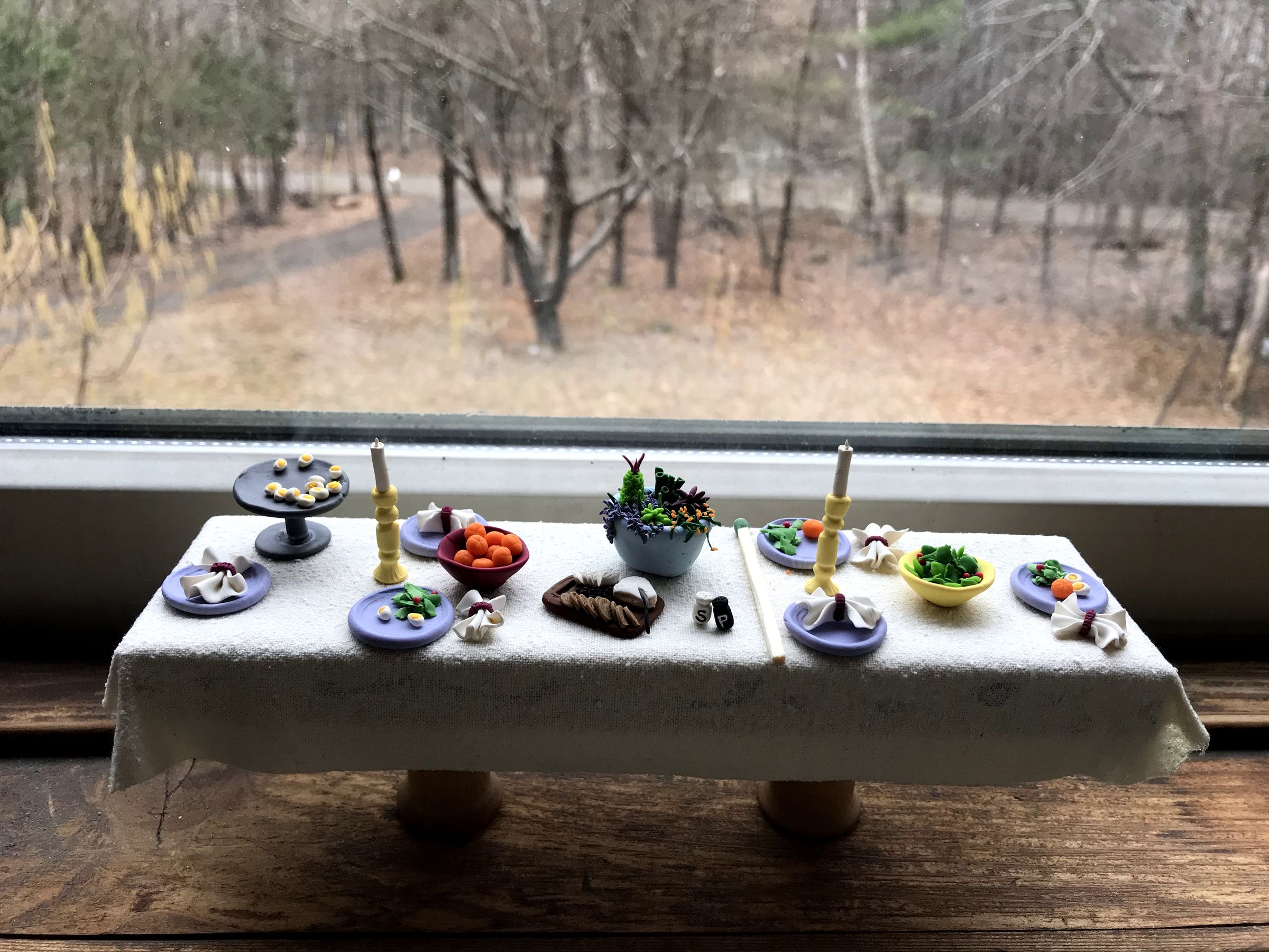Miniature Table Set (Polymer Clay) : 5 Steps (with Pictures ...