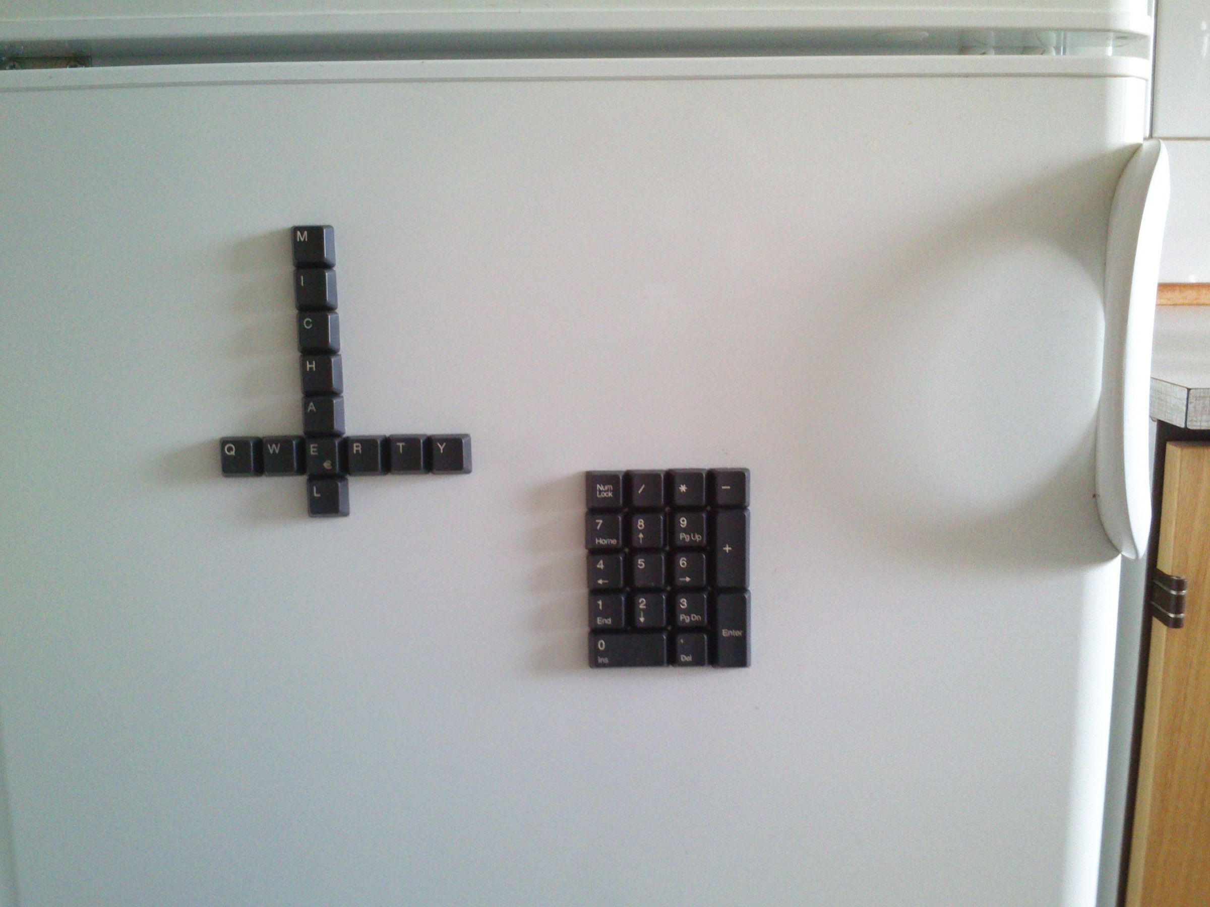 Easy Keyboard Fridge Magnets : 6 Steps (with Pictures) - Instructables