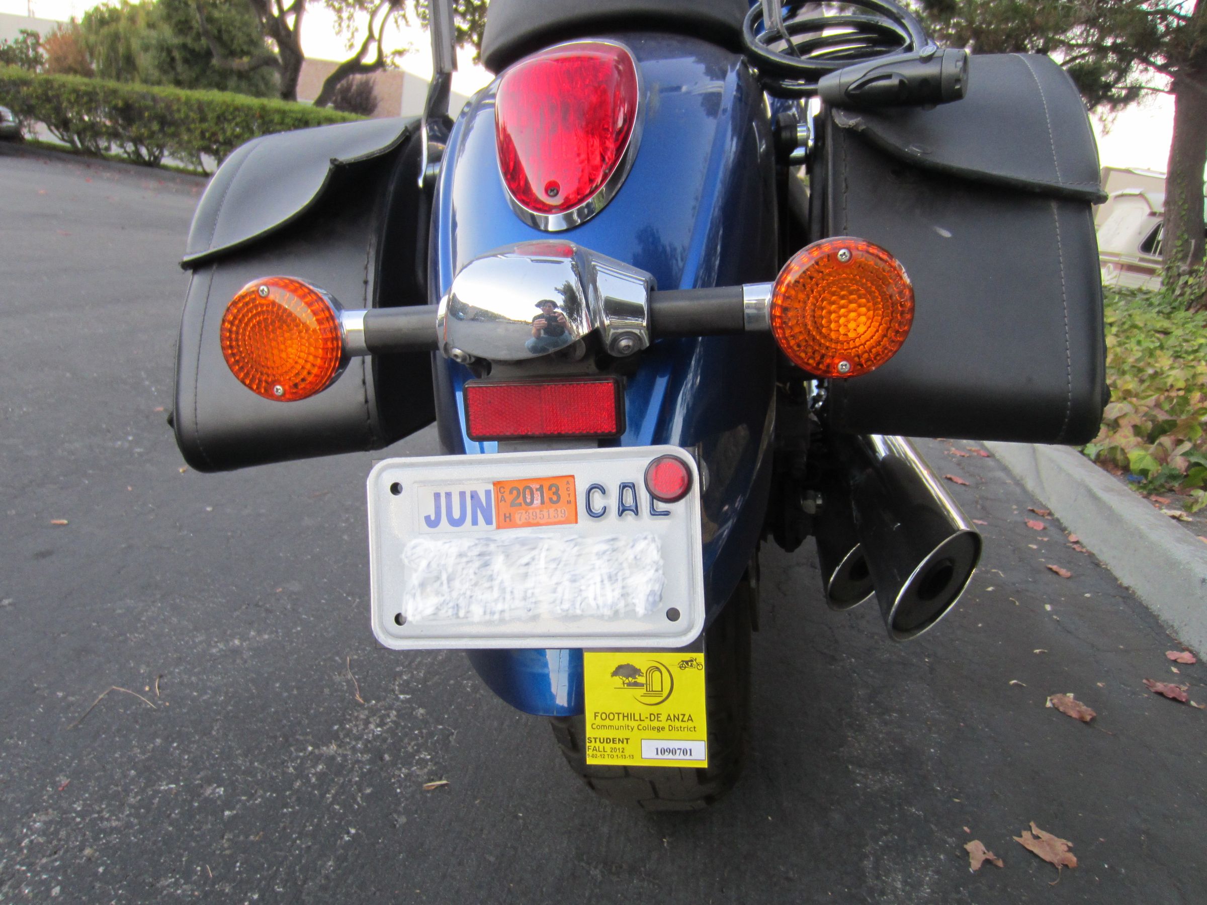 Display a Motorcycle Parking Permit Without Marring Your Paint! : 4 ...