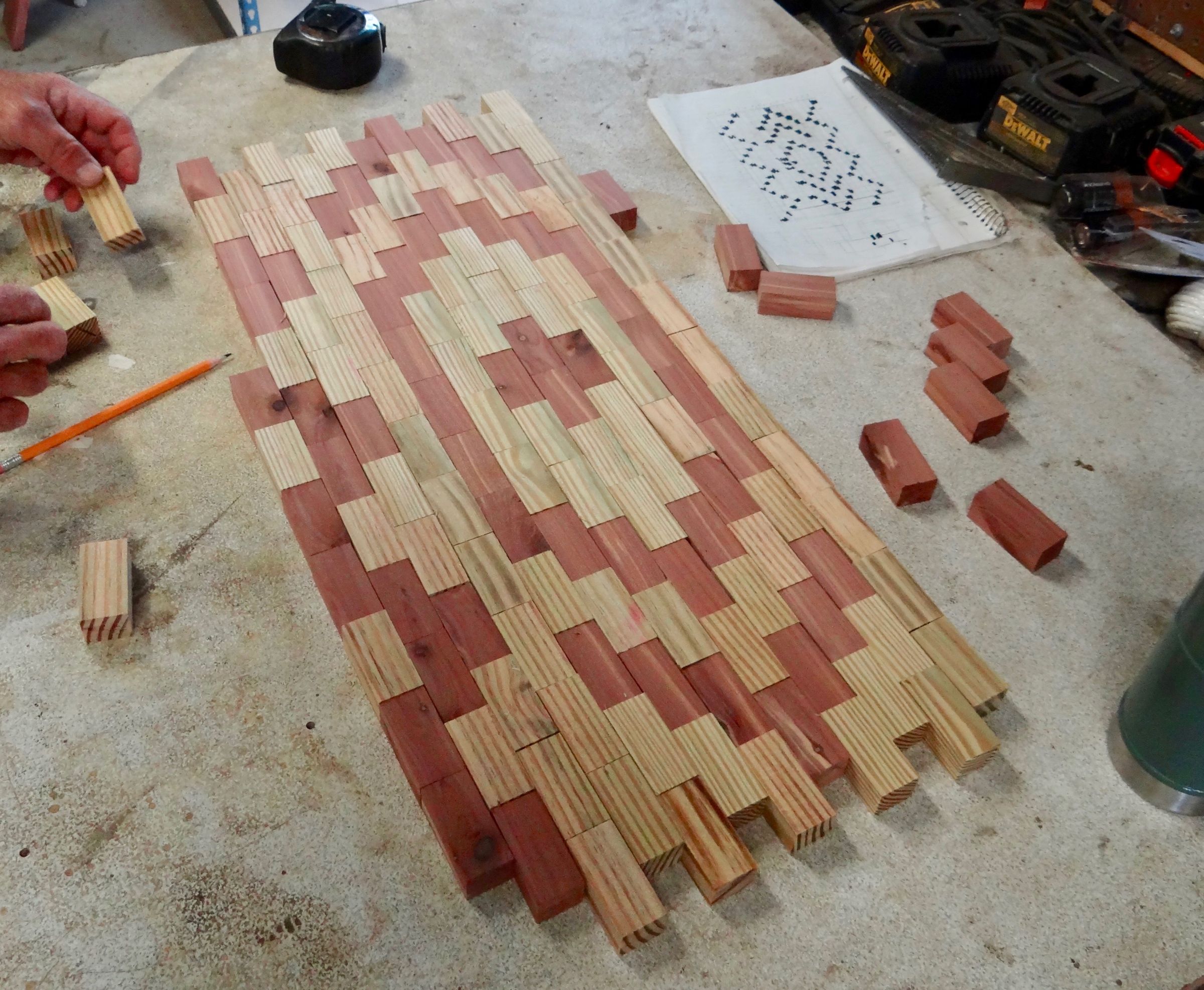 Mosaic Wooden Rope Mat : 8 Steps (with Pictures) - Instructables