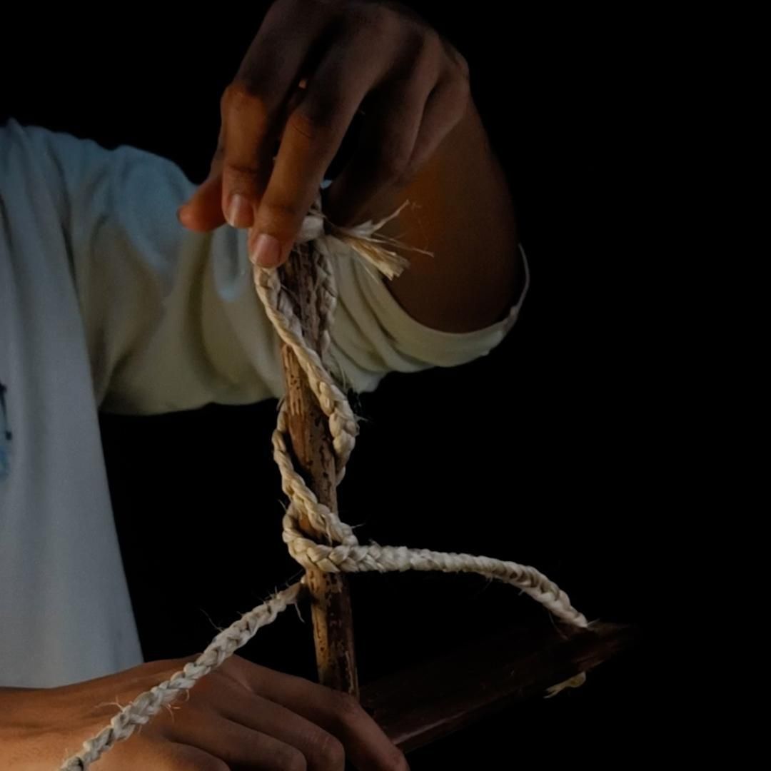 Primitive Fire Starting Tool Using Wooden Stick and Rope : 6 Steps ...