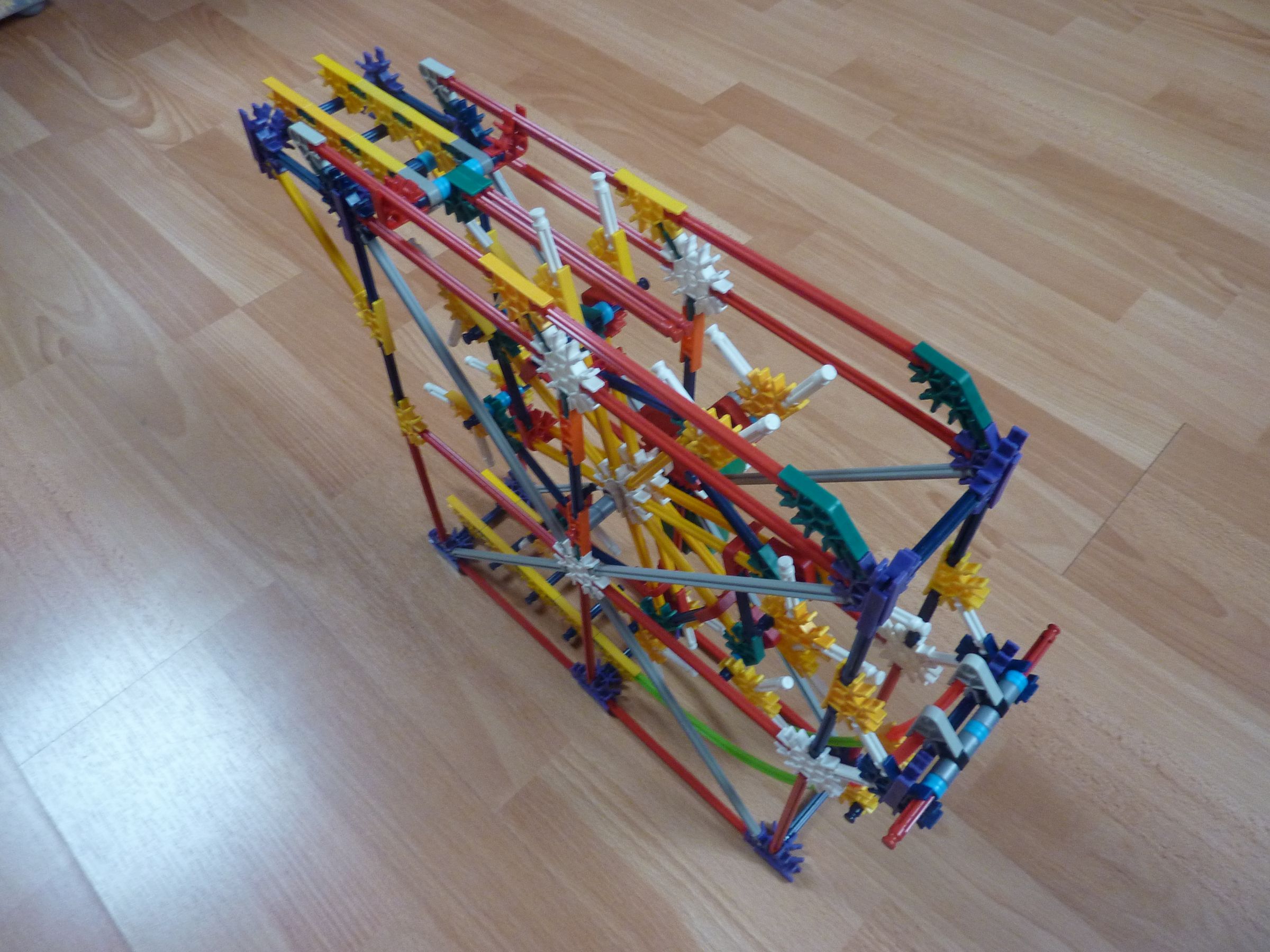 Sandro's Wheel Lift, a Knex Ball Machine Lift : 6 Steps - Instructables