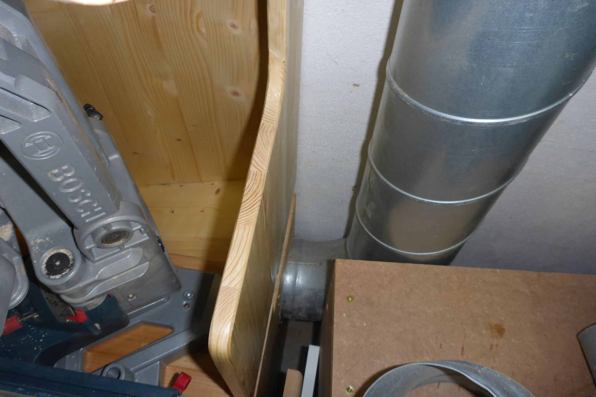 Build a Dust Extraction Cabin for the Miter Saw : 10 Steps (with ...