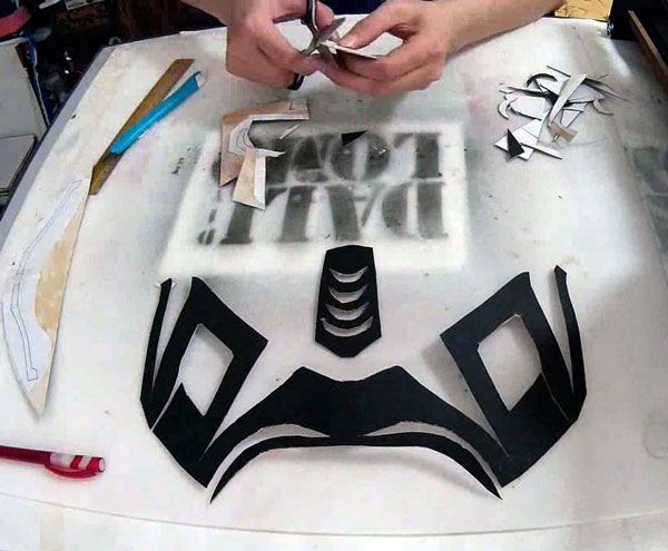 Mortal Kombat Mask Pepakura