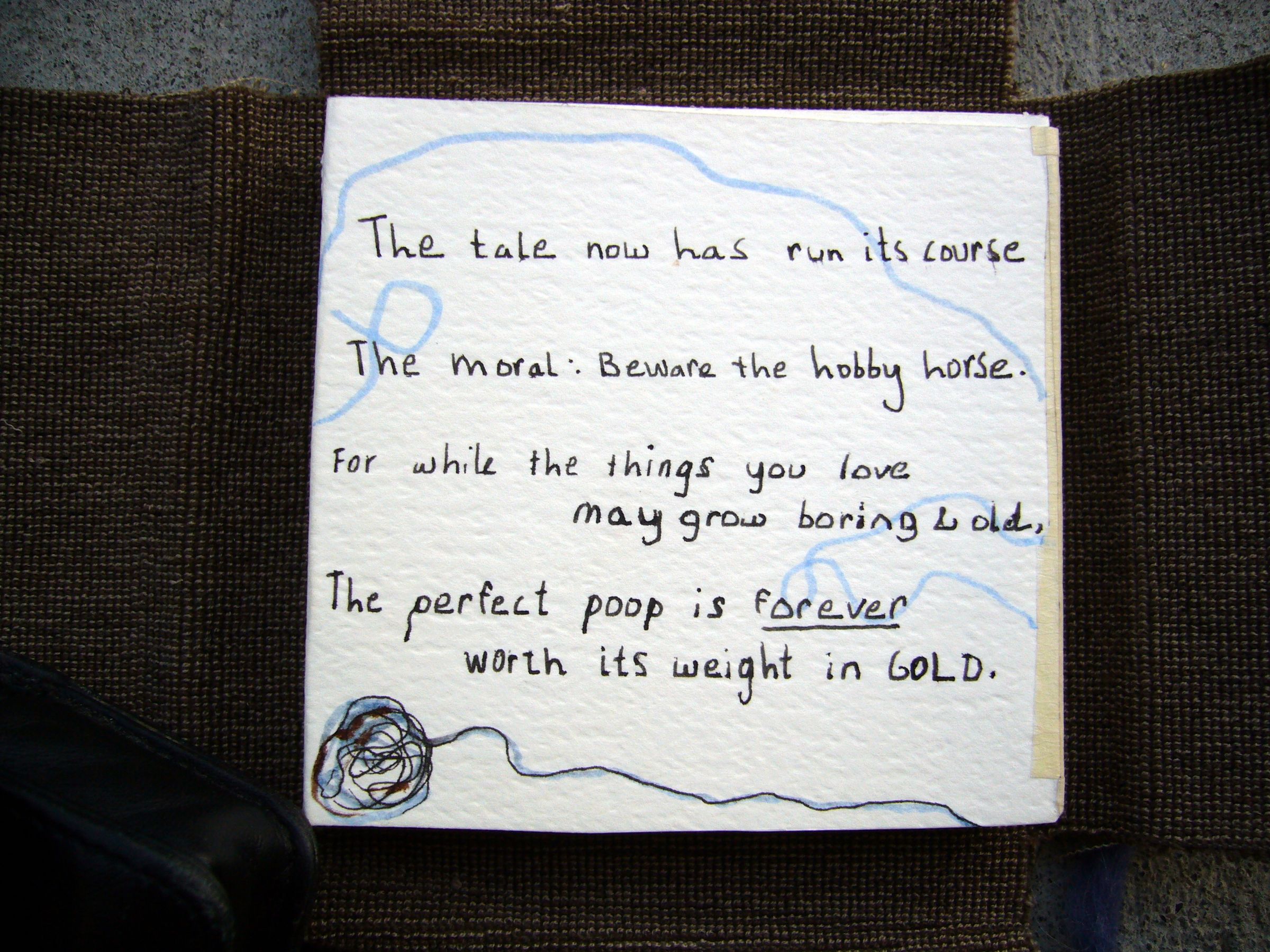 Handmade Book: Not Everybody Poops - Instructables