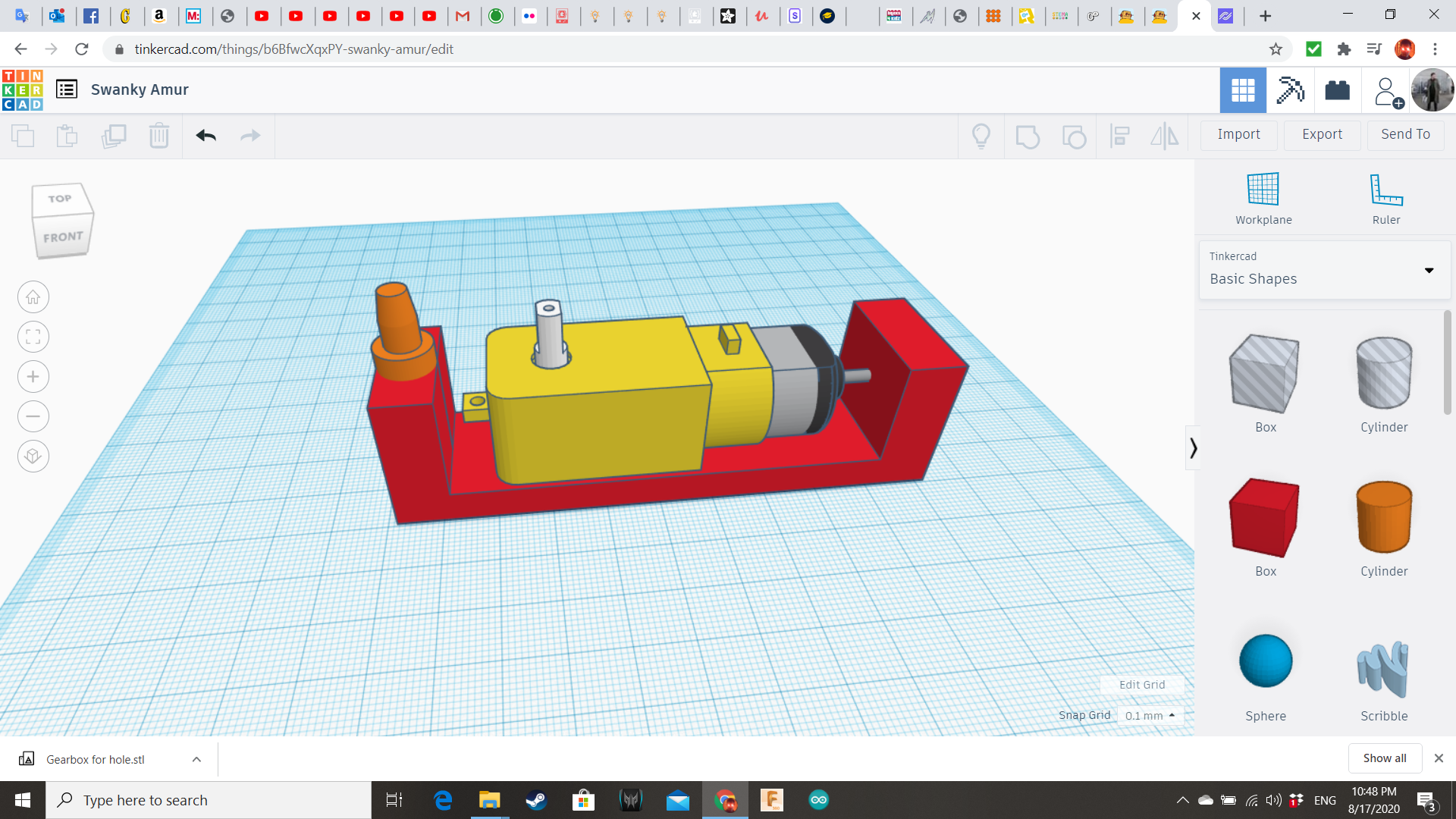 Tinkercad Robotics for School: Create TWO Walking Machines! : 27 Steps ...