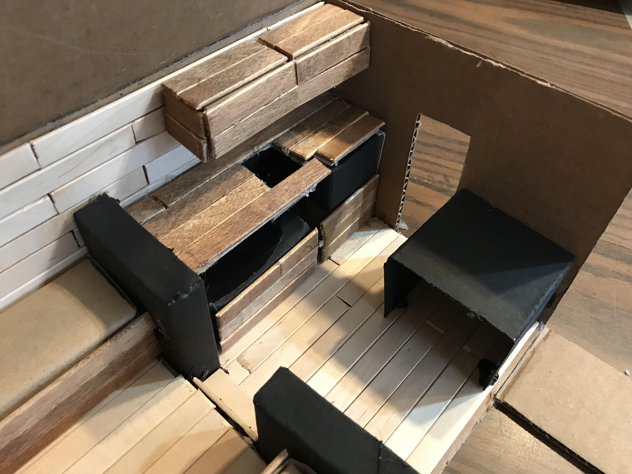 Van Life (or Tiny House) Model: Cardboard-Aided Design : 6 Steps ...