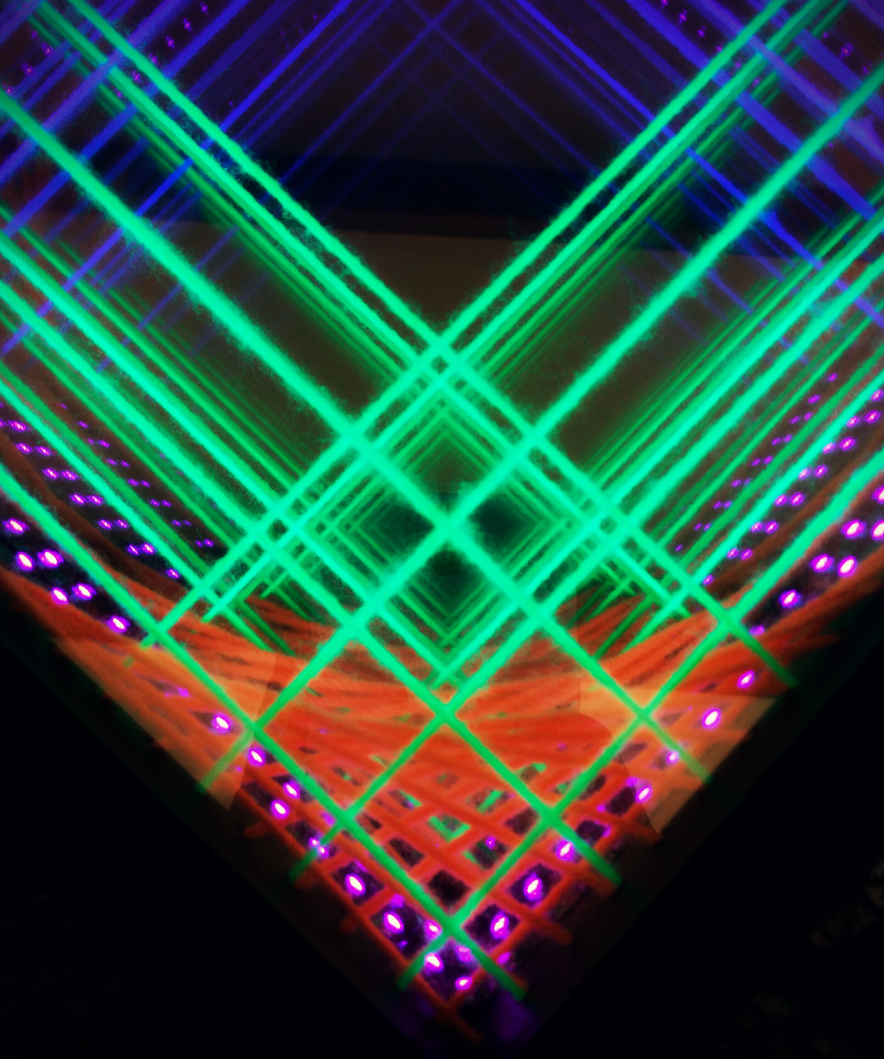 Infinity Mirror UV String Art : 4 Steps (with Pictures) - Instructables