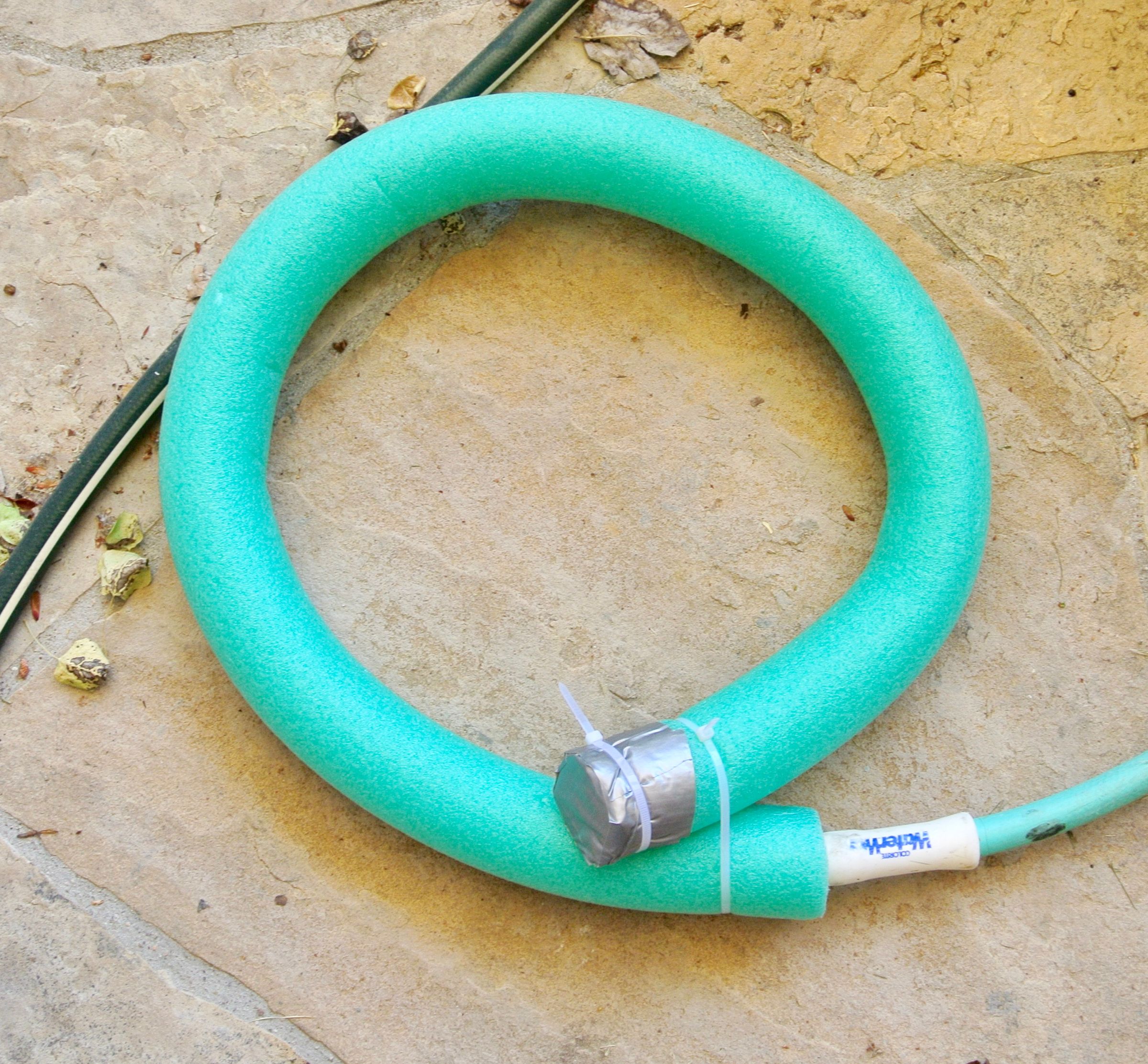 Use a Pool Noodle As a Mini Shower : 5 Steps (with Pictures ...