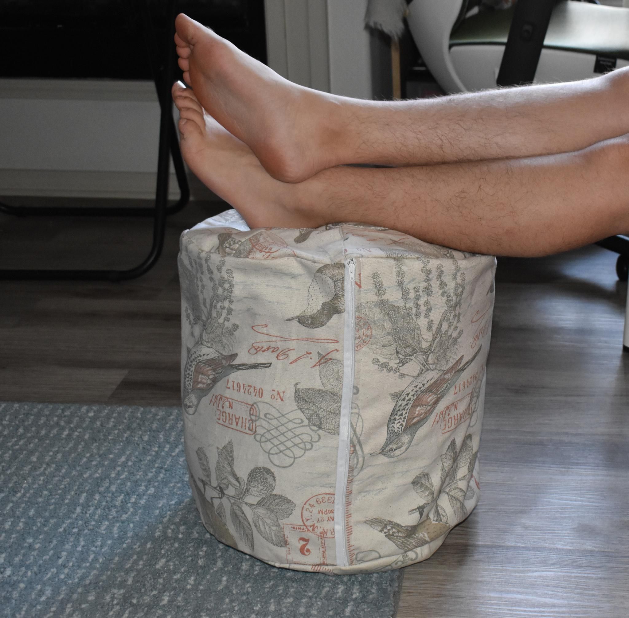 Zippable Pouffe and Cover : 16 Steps (with Pictures) - Instructables