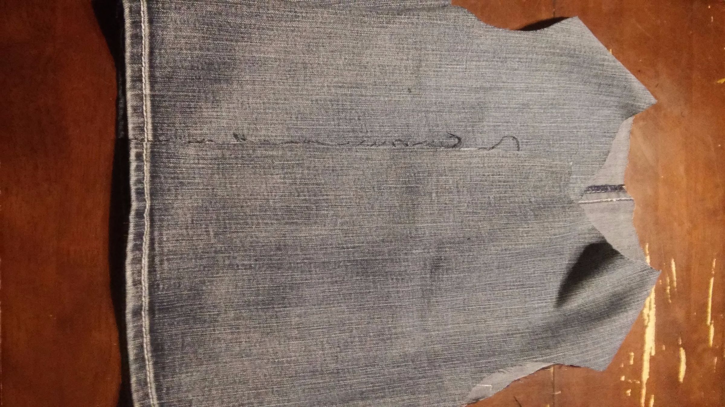 TRANSFORM Old Jeans Into a VEST! : 9 Steps (with Pictures) - Instructables