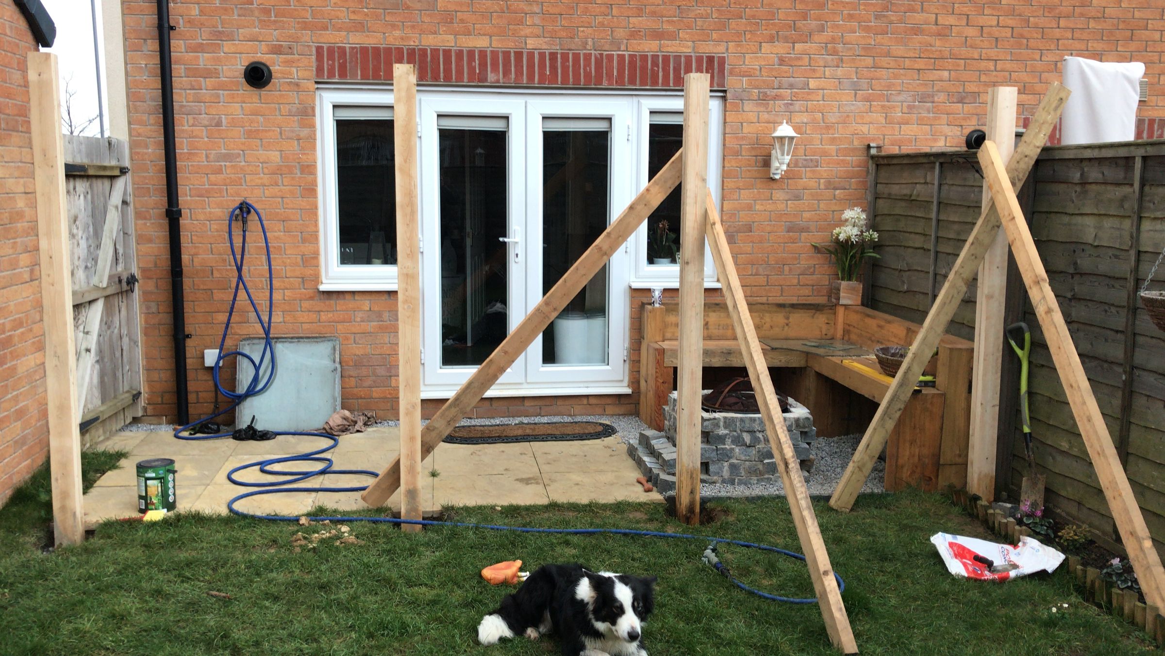 Bench, Lean to and Planter From Re-claimed Wood : 9 Steps (with ...