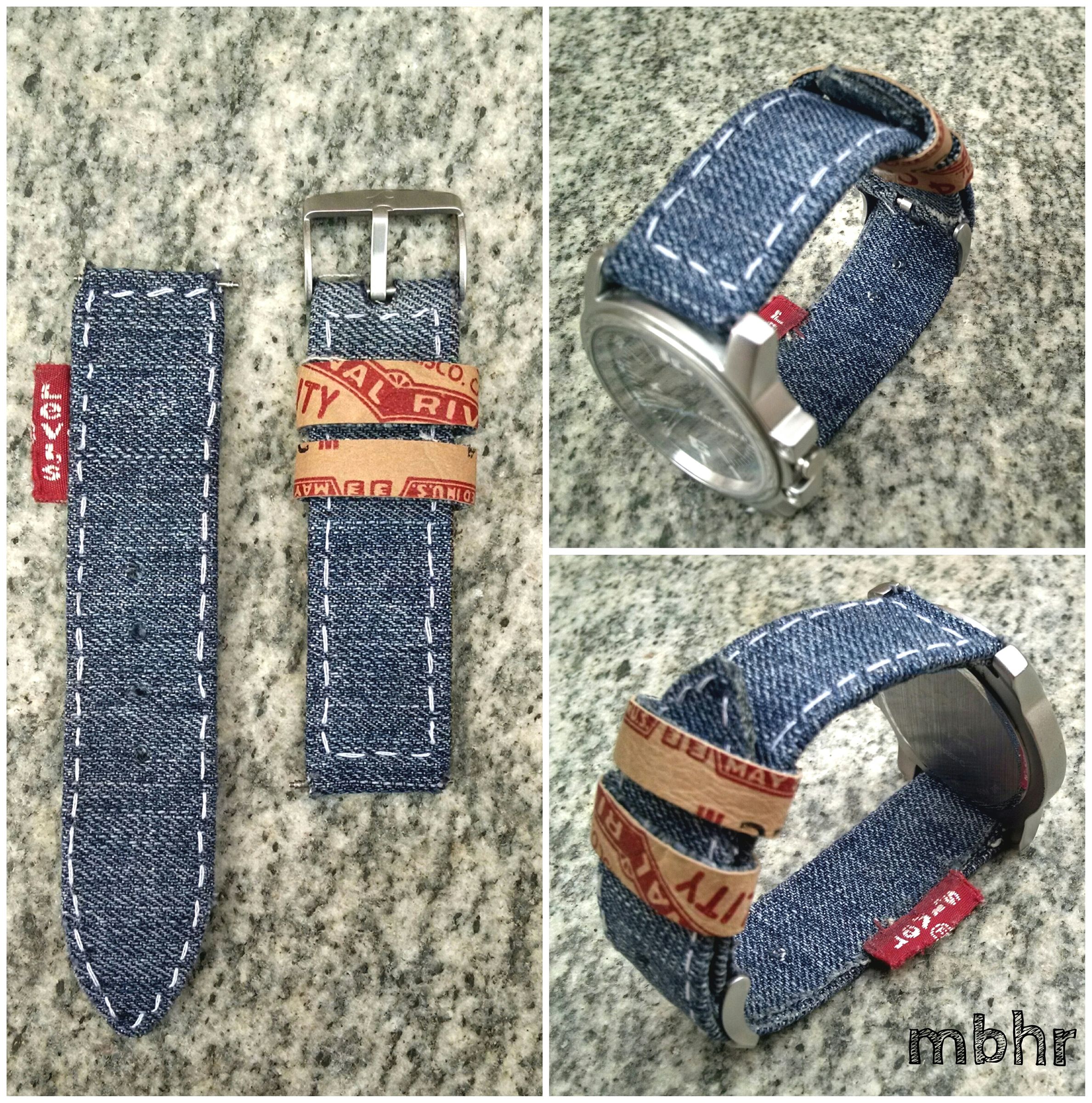 DIY Denim Watch Strap : 10 Steps (with Pictures) - Instructables