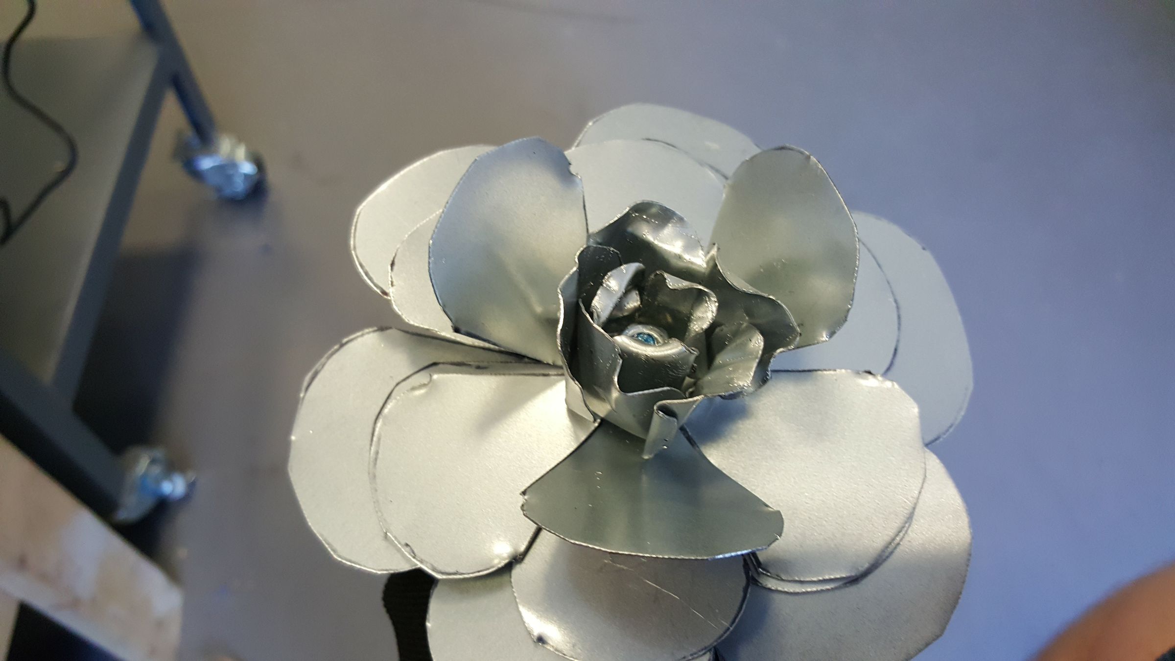 Home Improvement Store: Metal Rose : 14 Steps (with Pictures ...