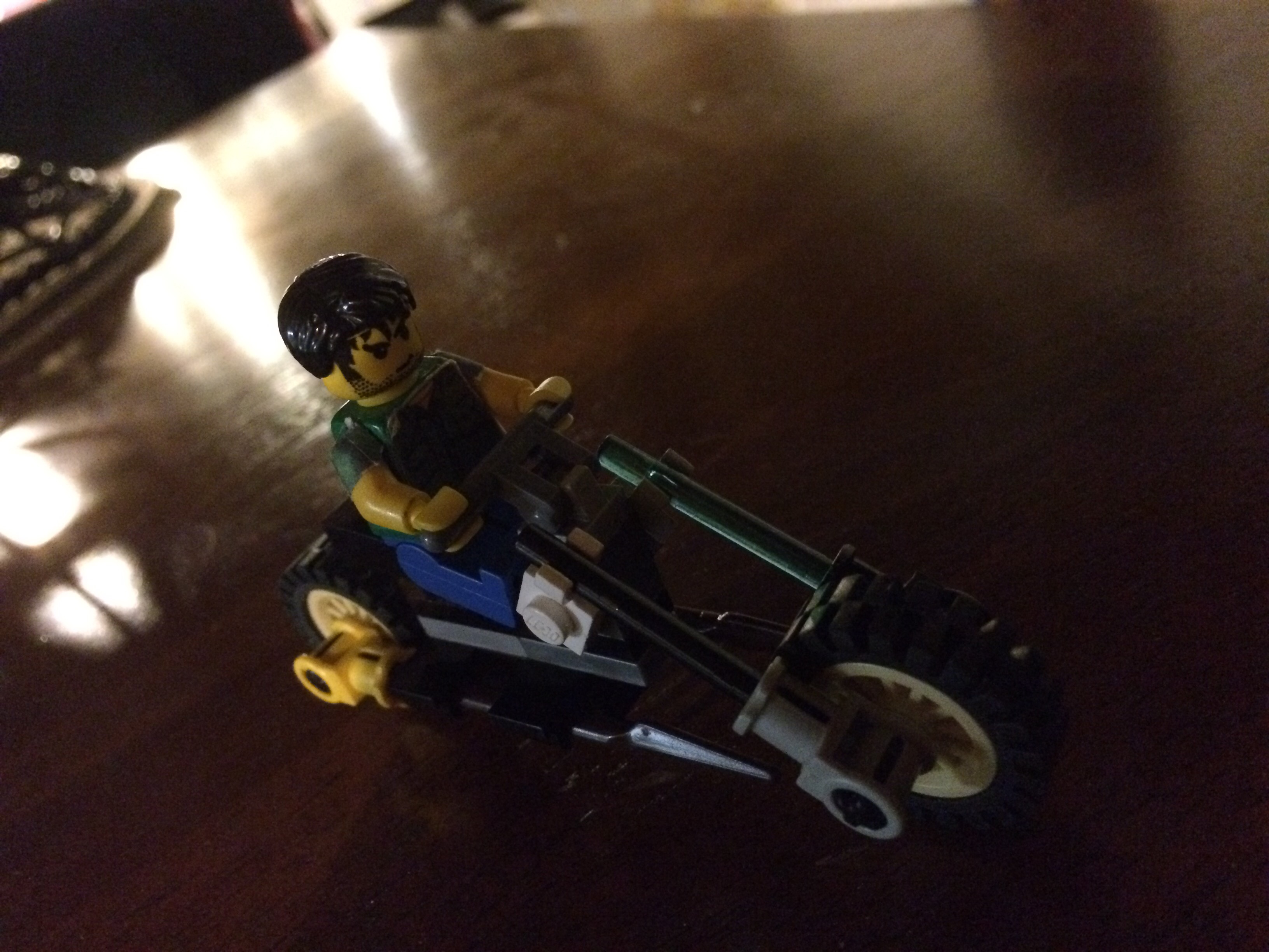 Custom Lego Chopper Bike : 3 Steps - Instructables