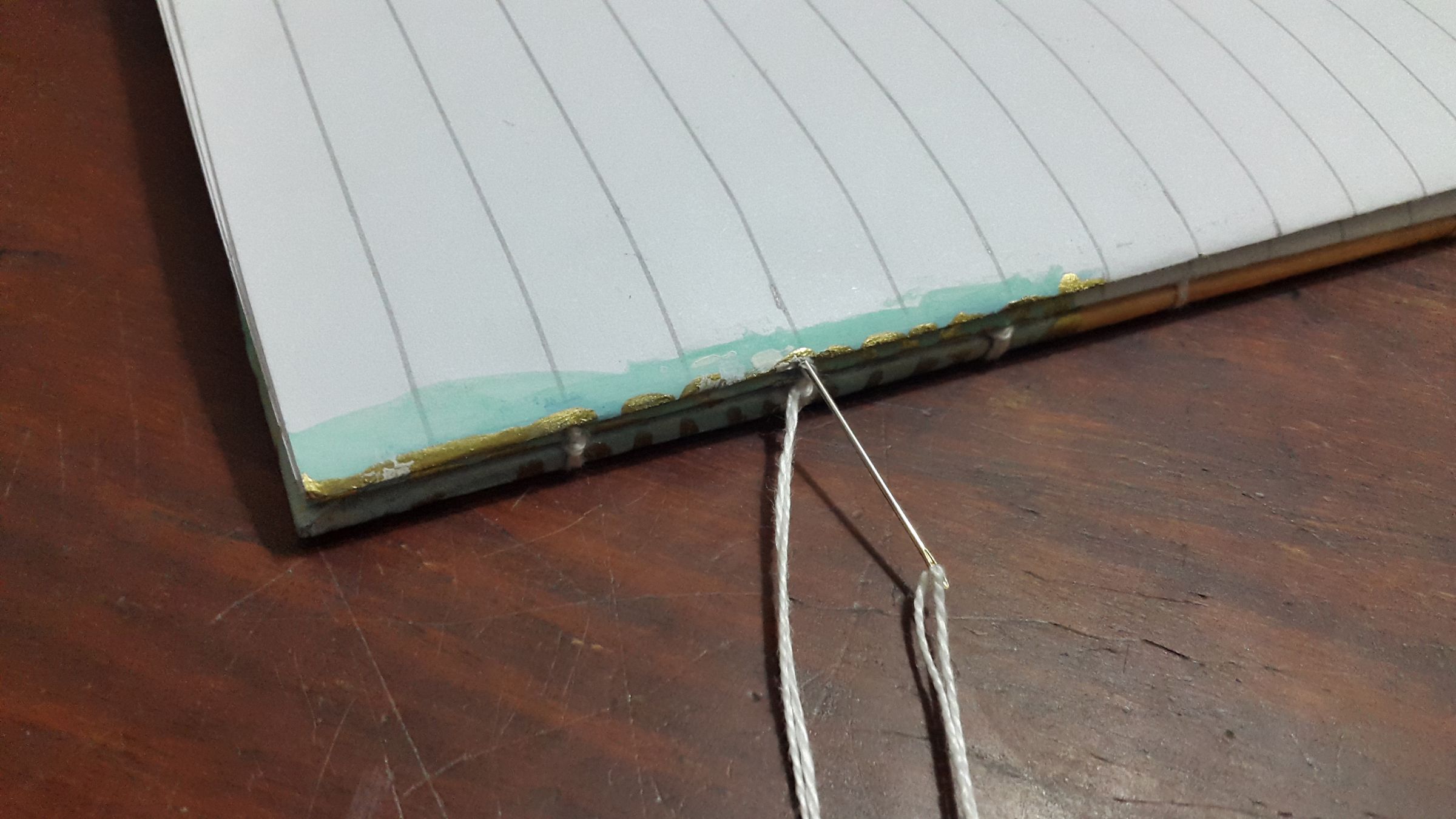 DIY Coptic Stitch Bound Notebook : 9 Steps (with Pictures) - Instructables