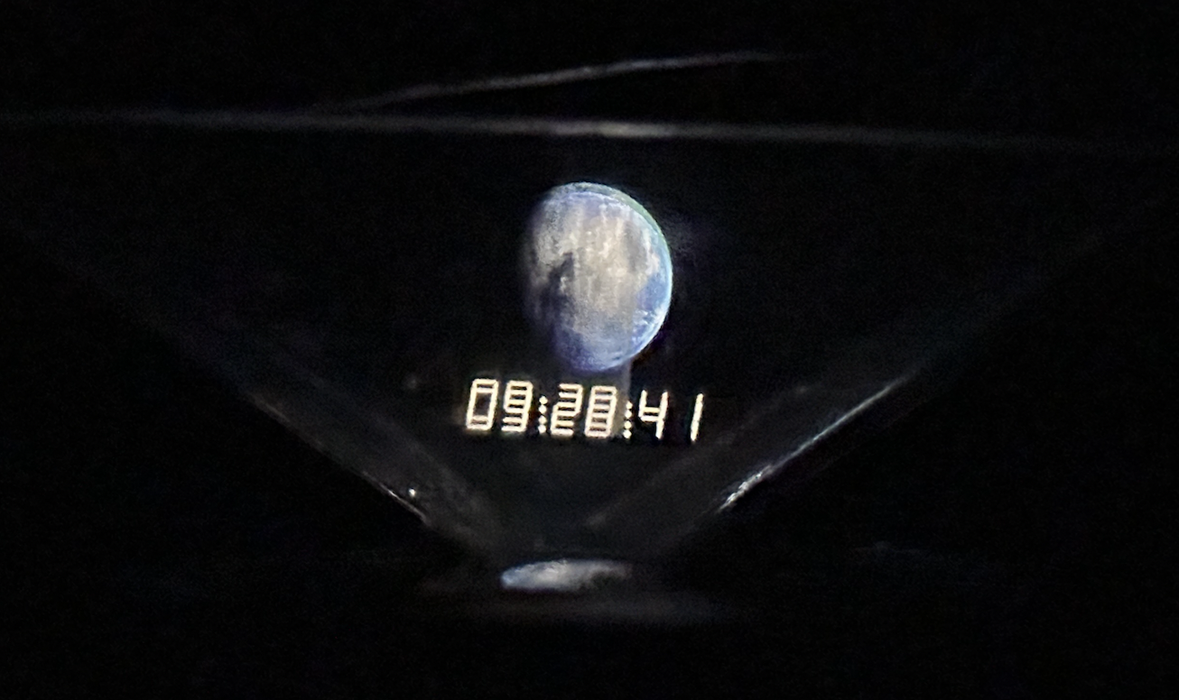 3D Hologram Clock : 6 Steps (with Pictures) - Instructables