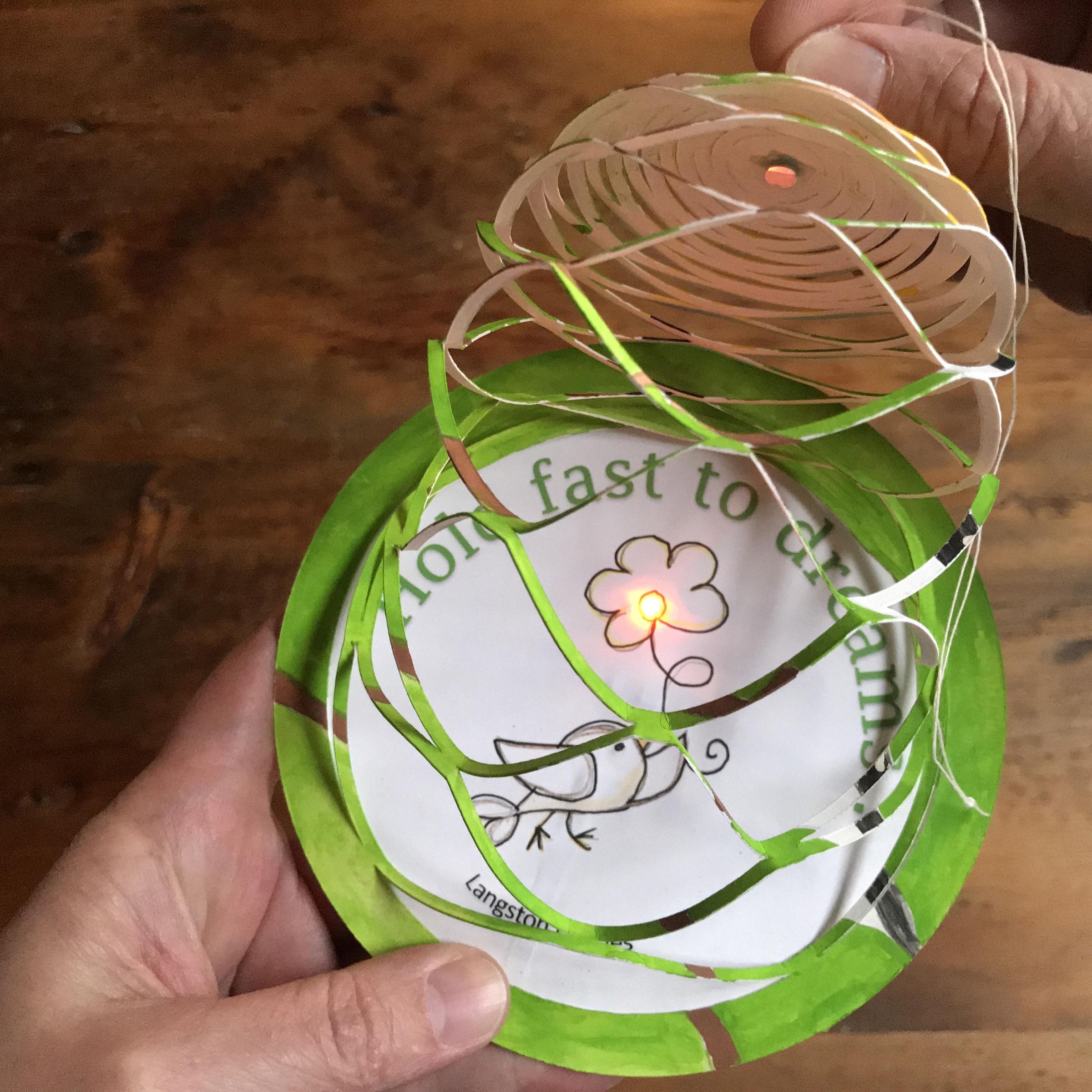 Electrified Cobweb Card (Featuring Chibitronics) : 7 Steps (with ...