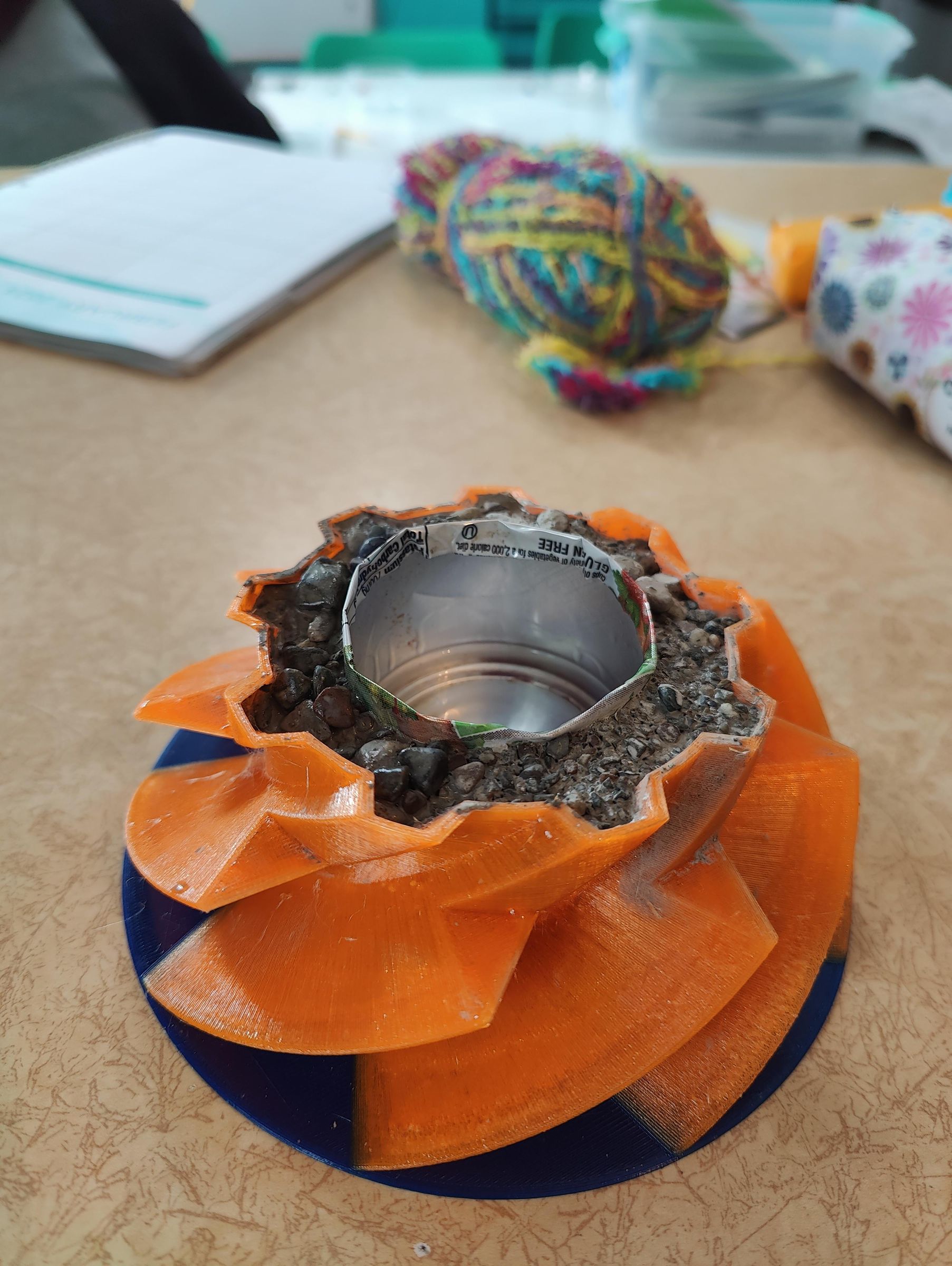 Tabletop Fire Tornado (no Fans Needed) : 4 Steps - Instructables