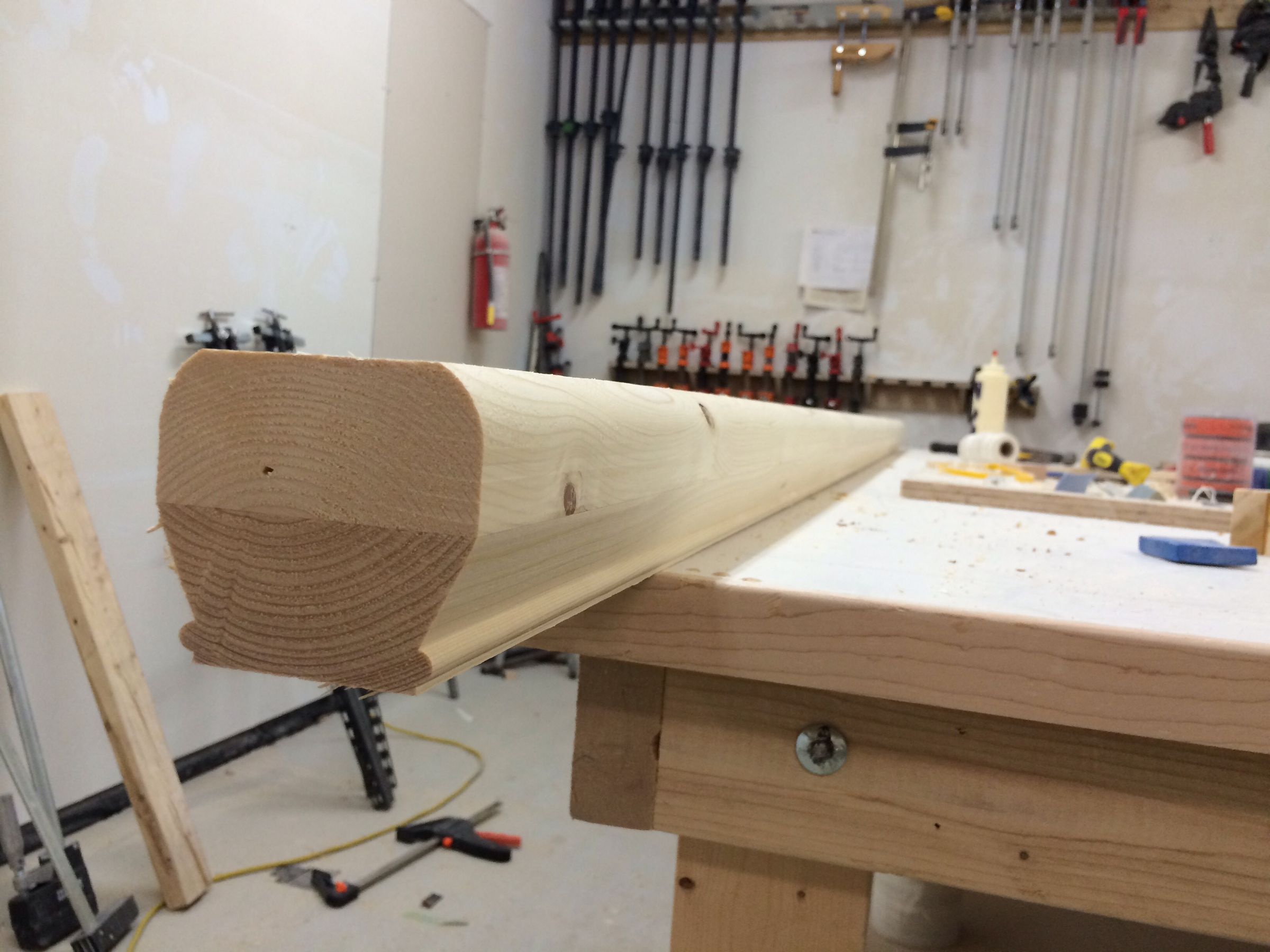 Premium Deck Railing From 2x4 and 2x6 Construction Lumber : 7 Steps ...