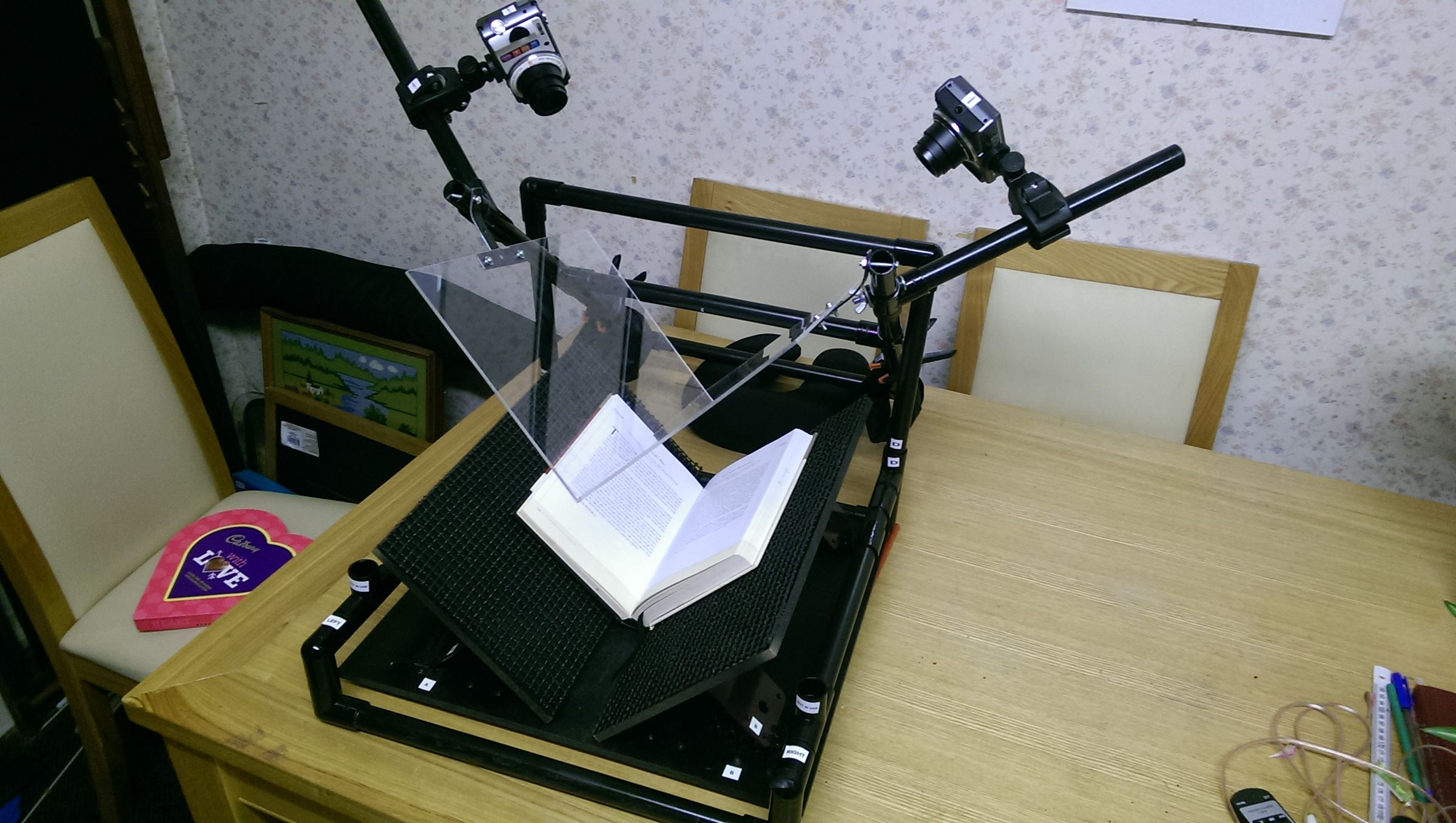 Easy Book Scanner - Low Cost, Easy to Make, 1000 Pages an Hour (Revised ...