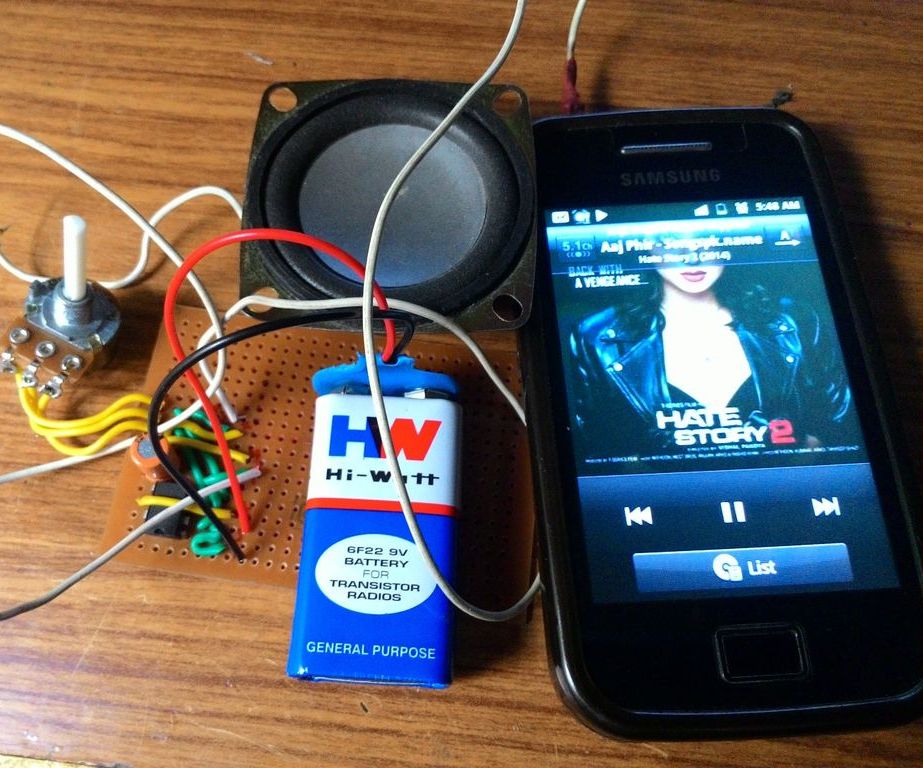 Mini Speaker : 6 Steps - Instructables