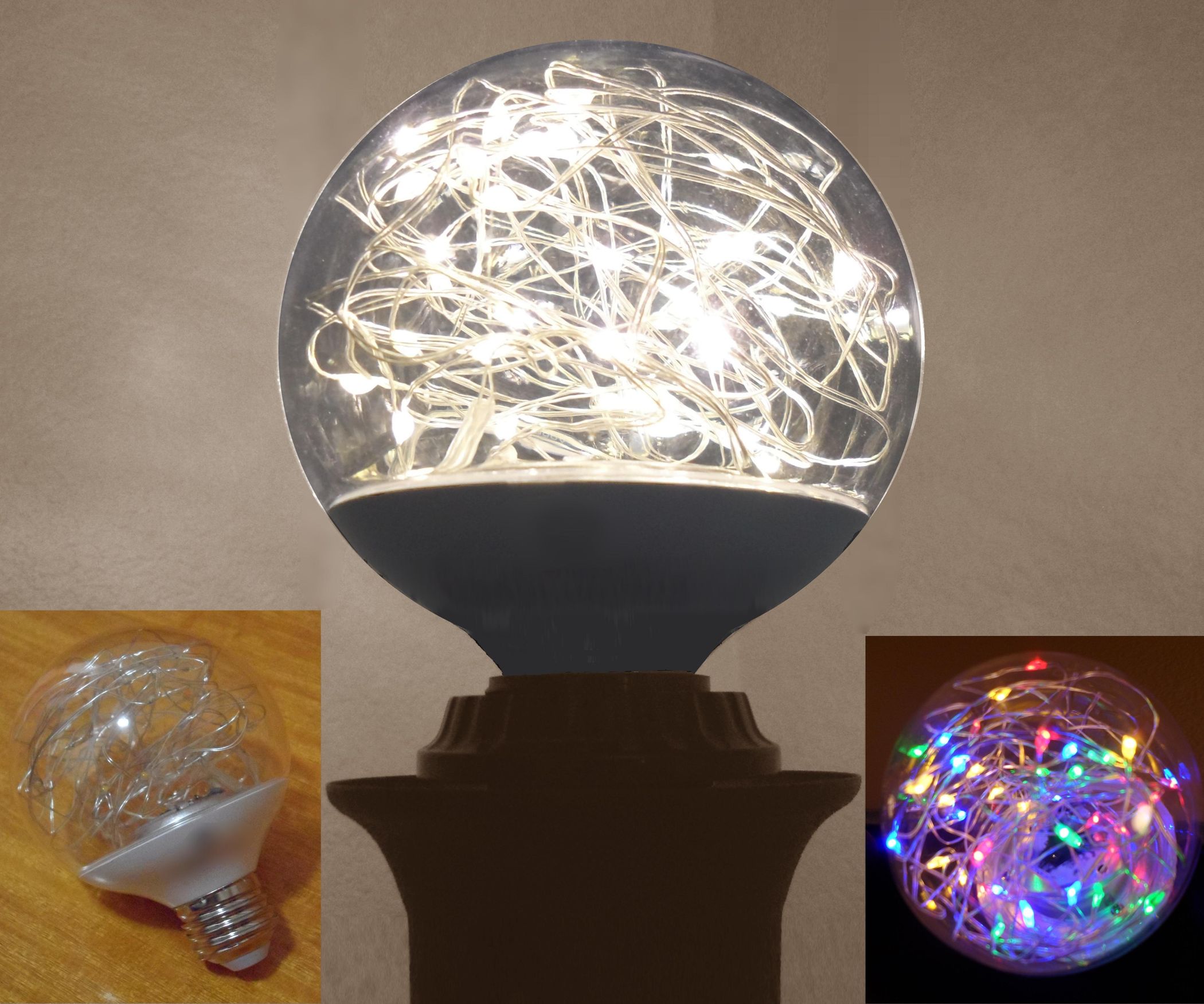 Turn G25 Light Bulbs Into Holiday FAIRY-BULBS : 5 Steps (with Pictures ...