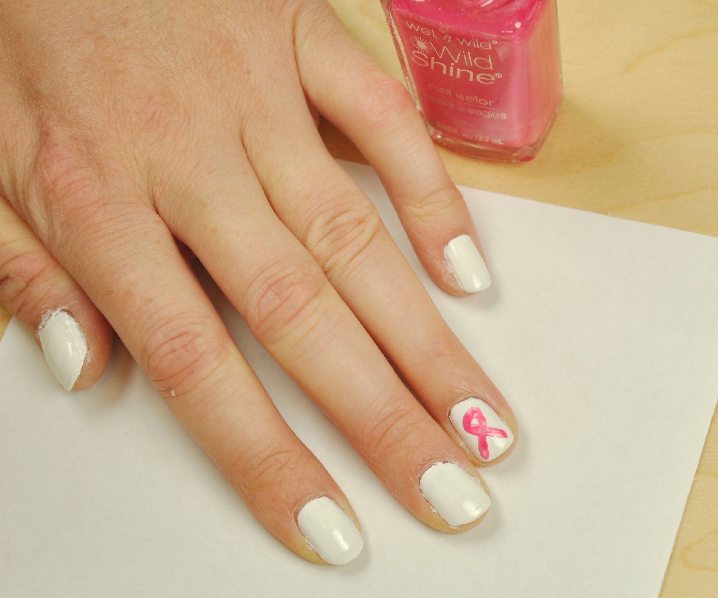 Awareness Ribbon Nail Art : 3 Steps (with Pictures) - Instructables