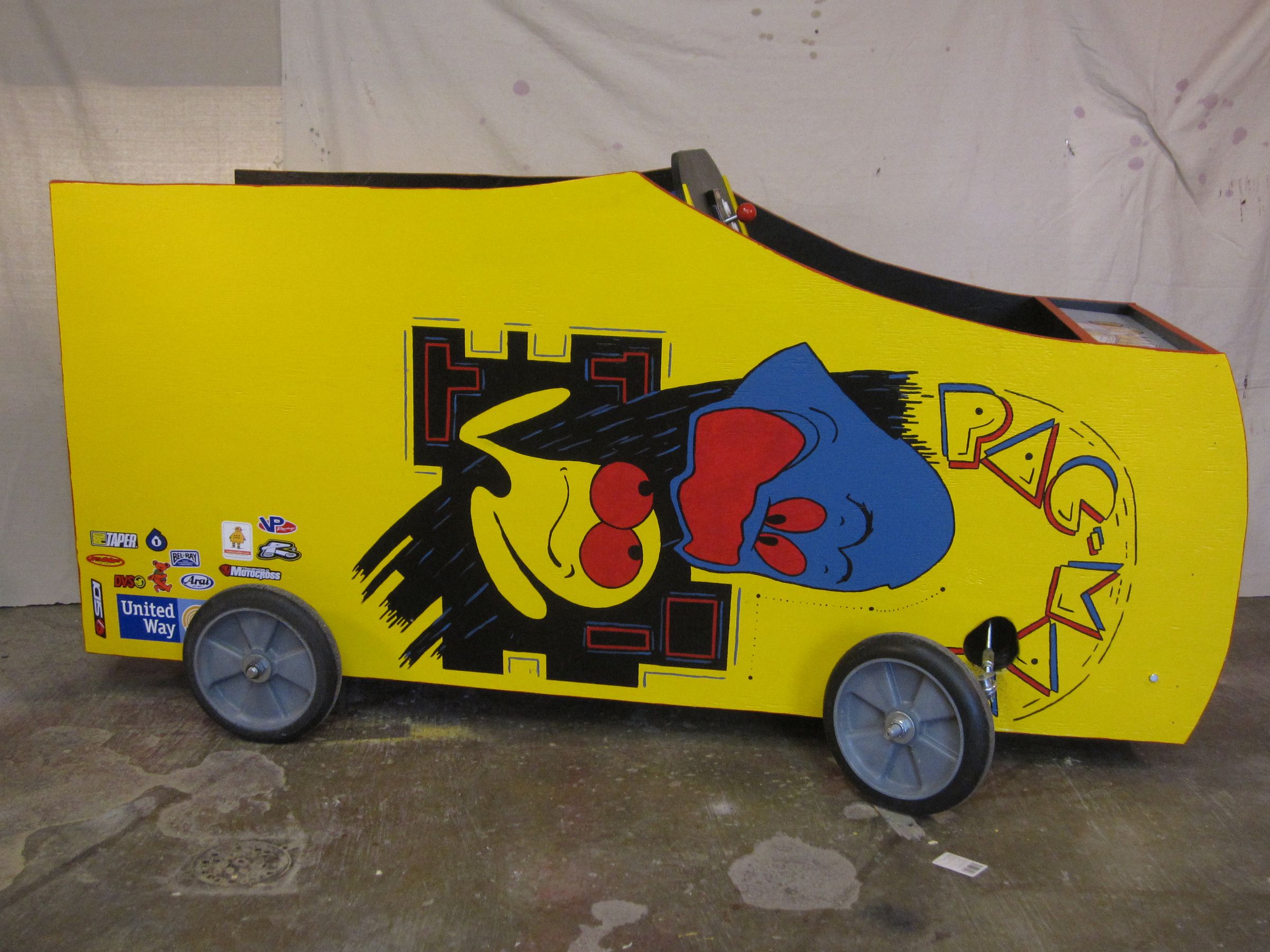 Pac-Man Soapbox Derby Car : 13 Steps (with Pictures) - Instructables