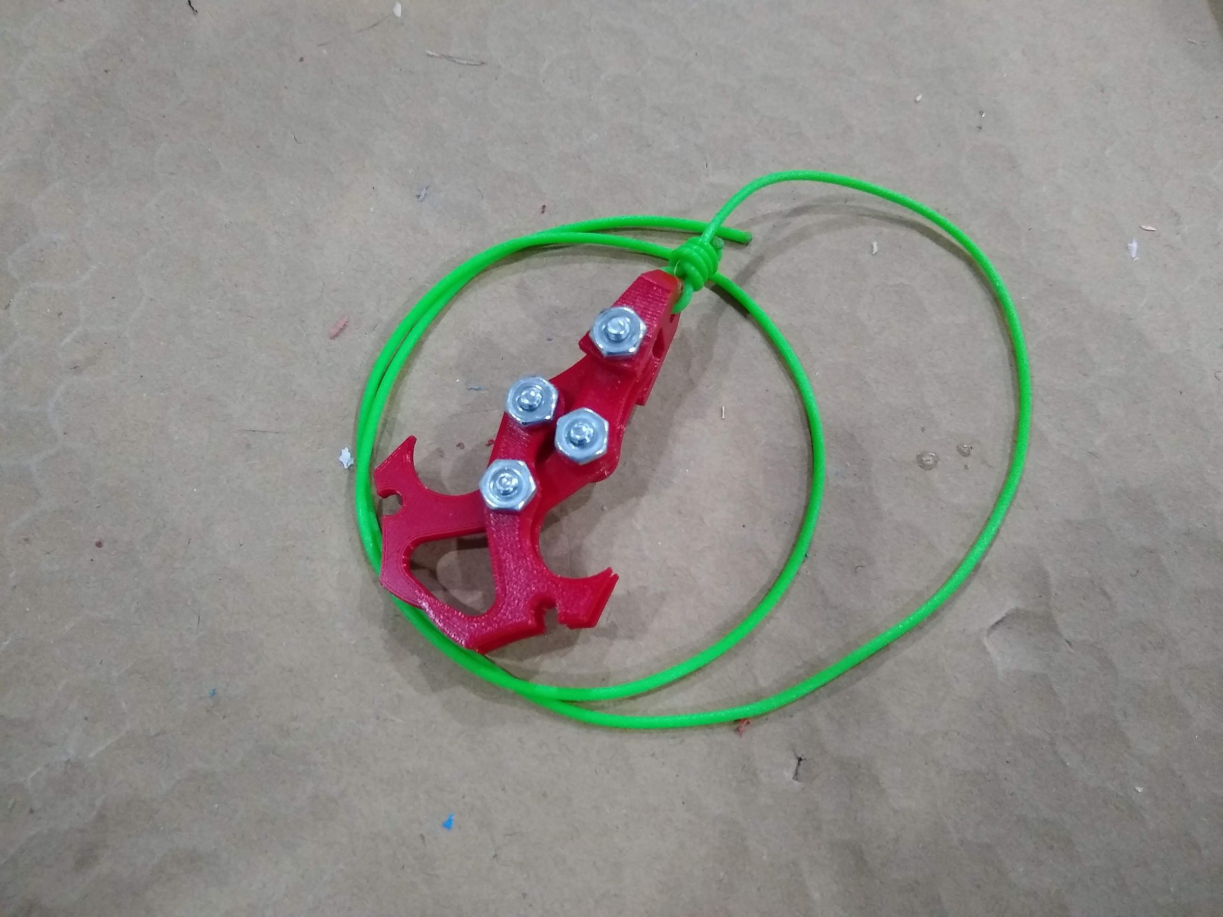 Pocket Grapple- a Toy Mechanical Claw Grappling Hook : 7 Steps (with ...