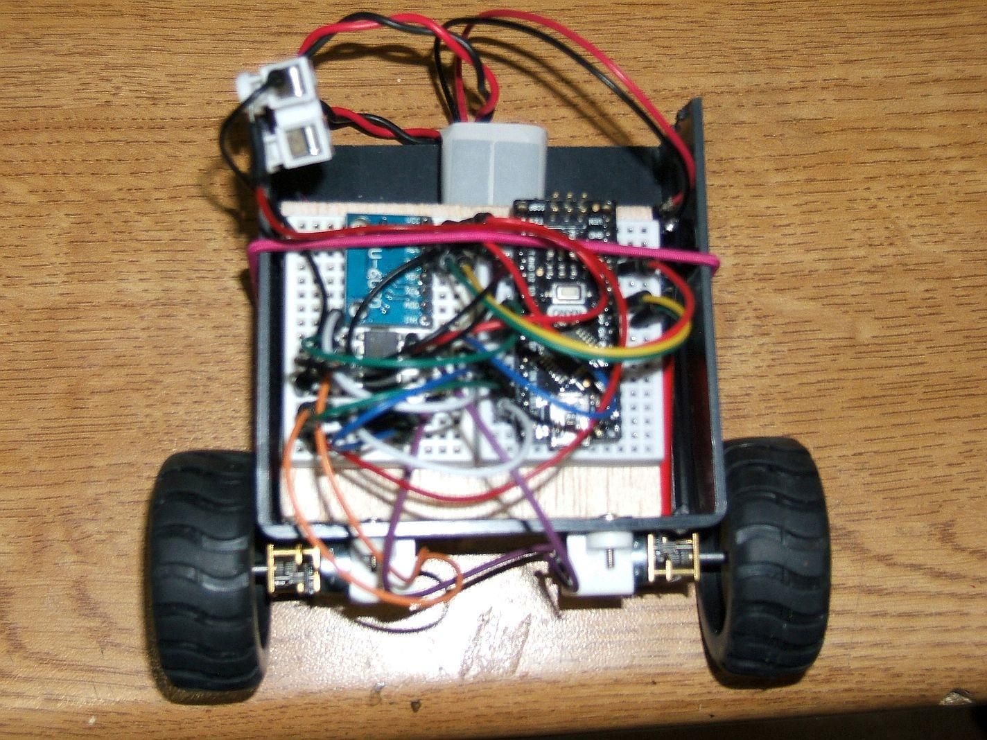 The Breadboarded Self Balancing Robot : 18 Steps (with Pictures ...