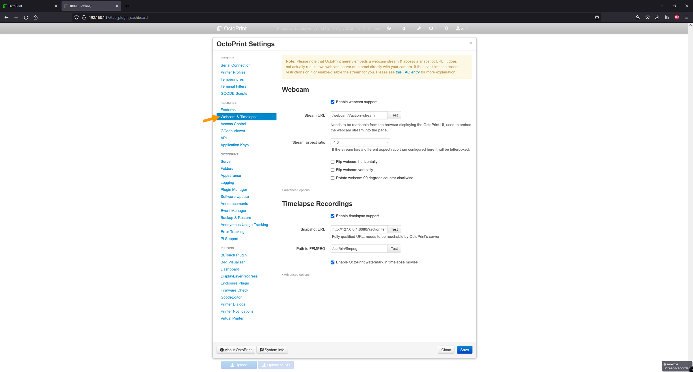 Octoprint Setup on Raspberry Pi + Some Relays and Plugins : 11 Steps ...