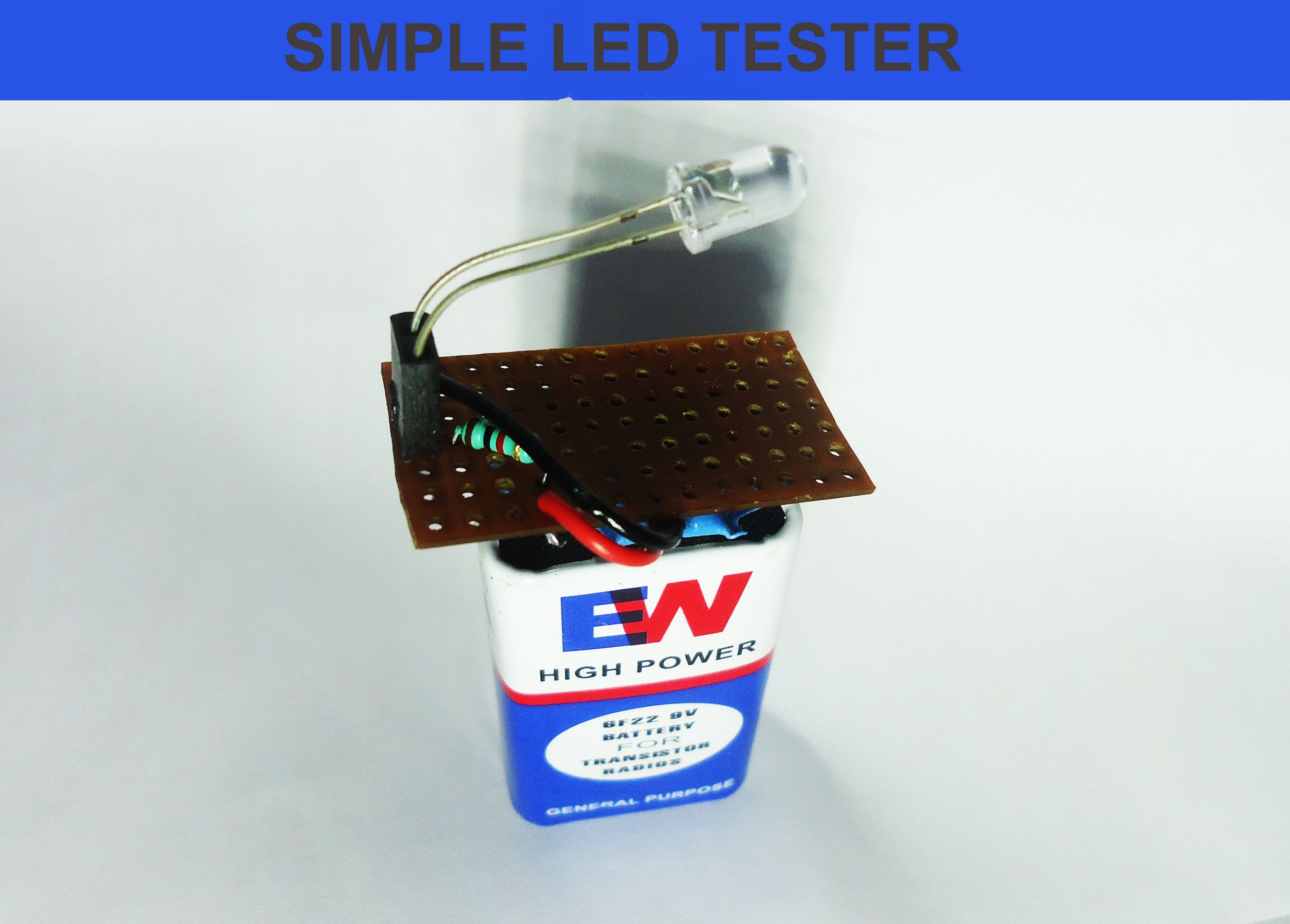DIY LED TESTER : 4 Steps (with Pictures) - Instructables