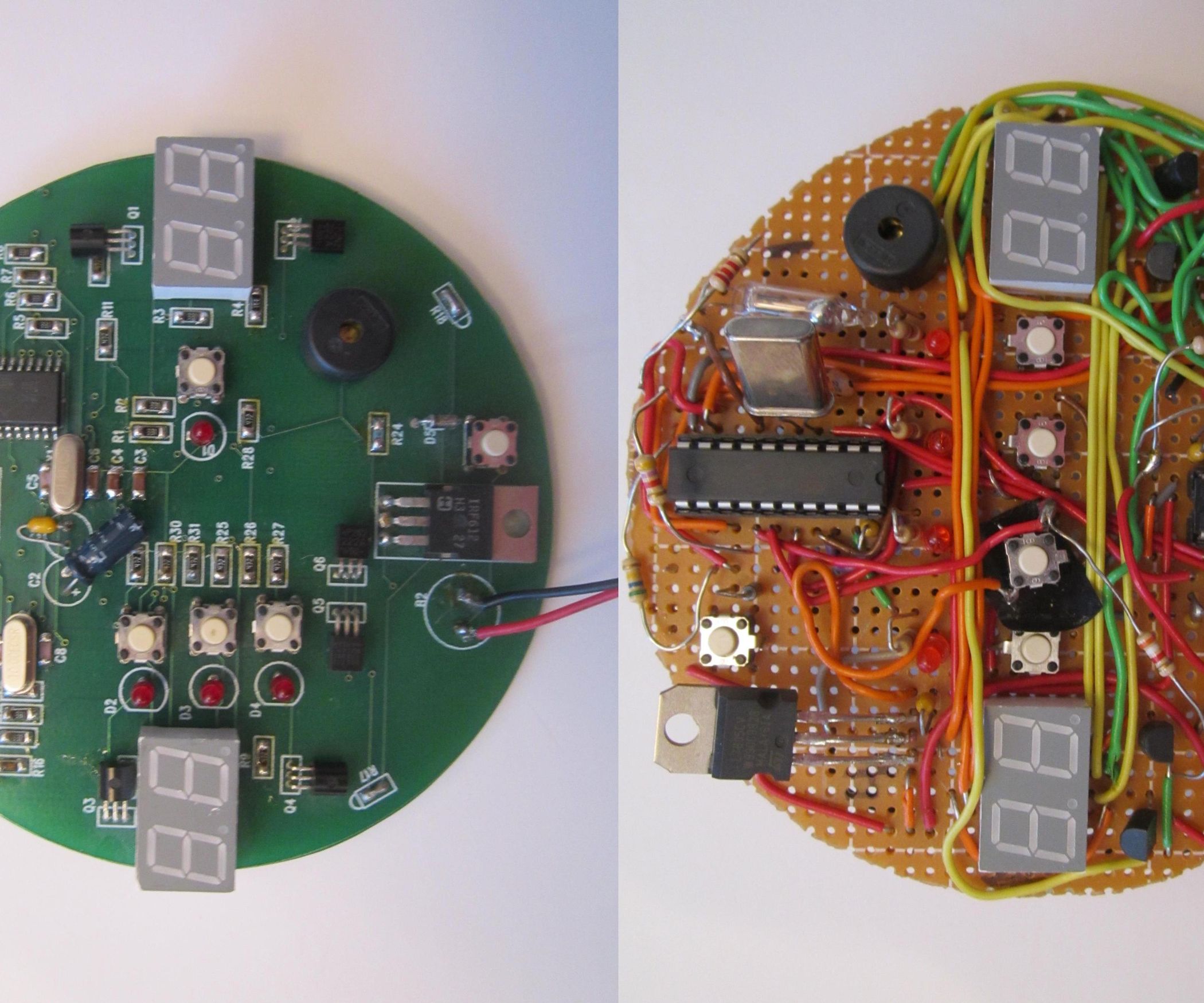 Prototype to Circuit Card Assembly, Score Board and Shot Clock : 3 ...