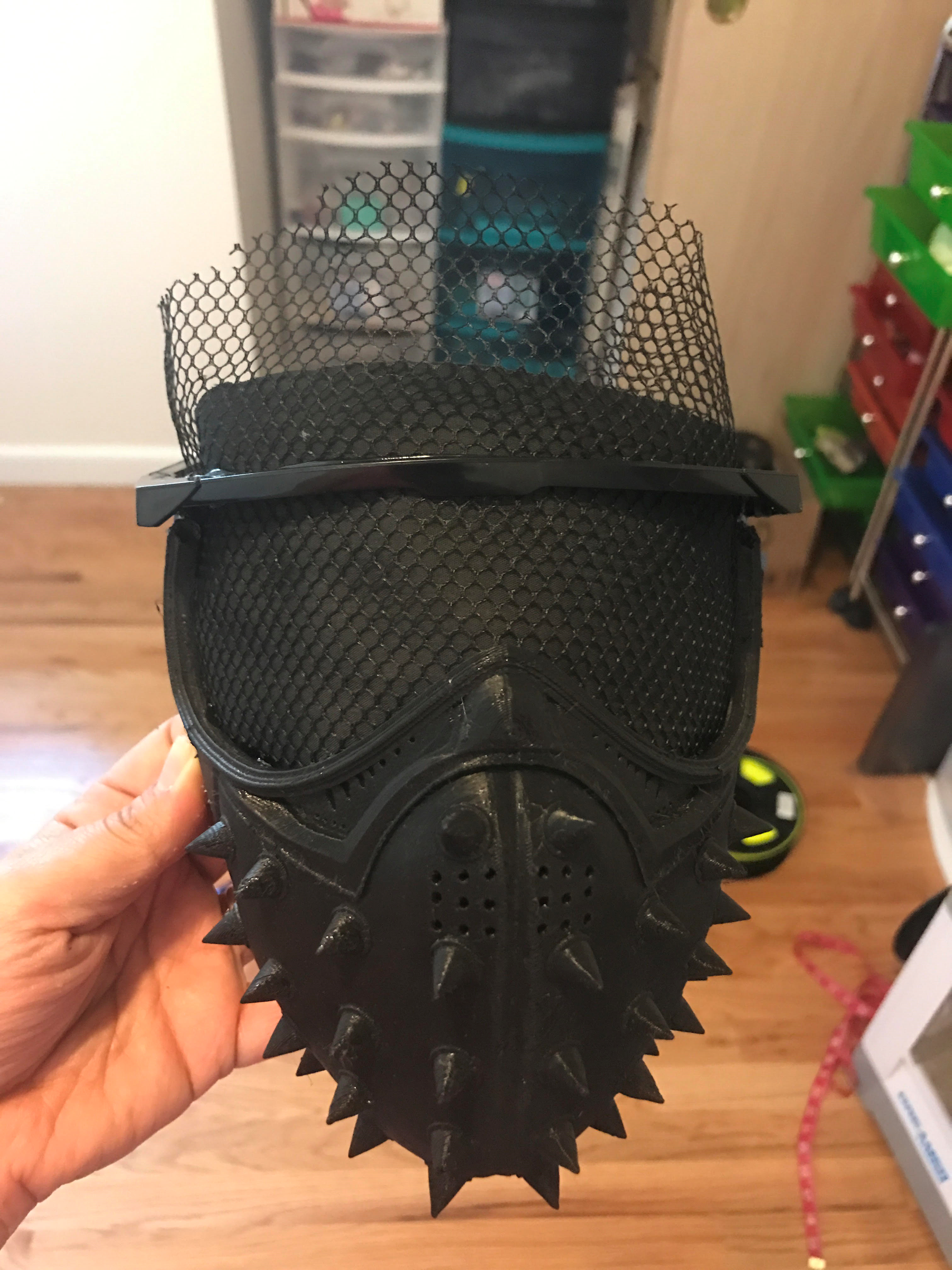 Phone Controlled Watch Dogs Wrench Mask : 11 Steps (with Pictures ...
