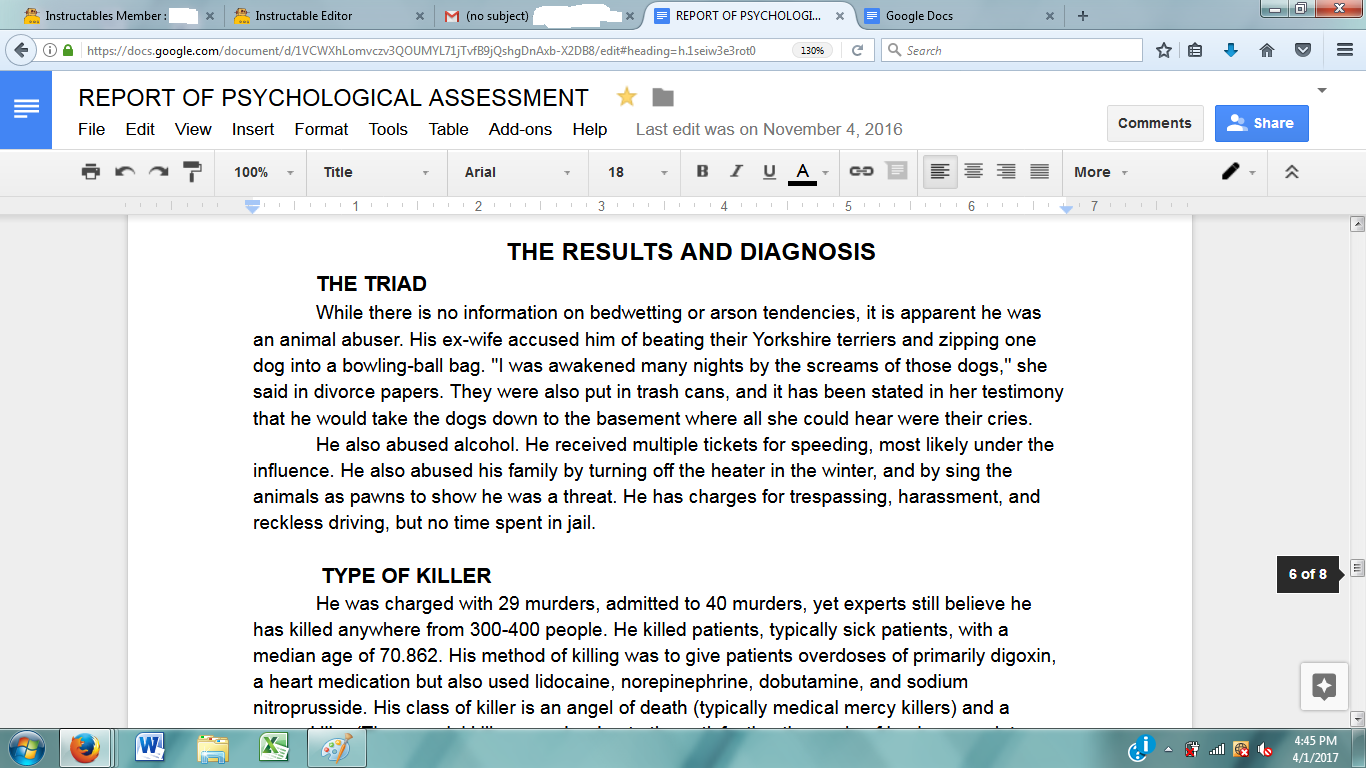 How to Create a Psychological Profile : 7 Steps - Instructables