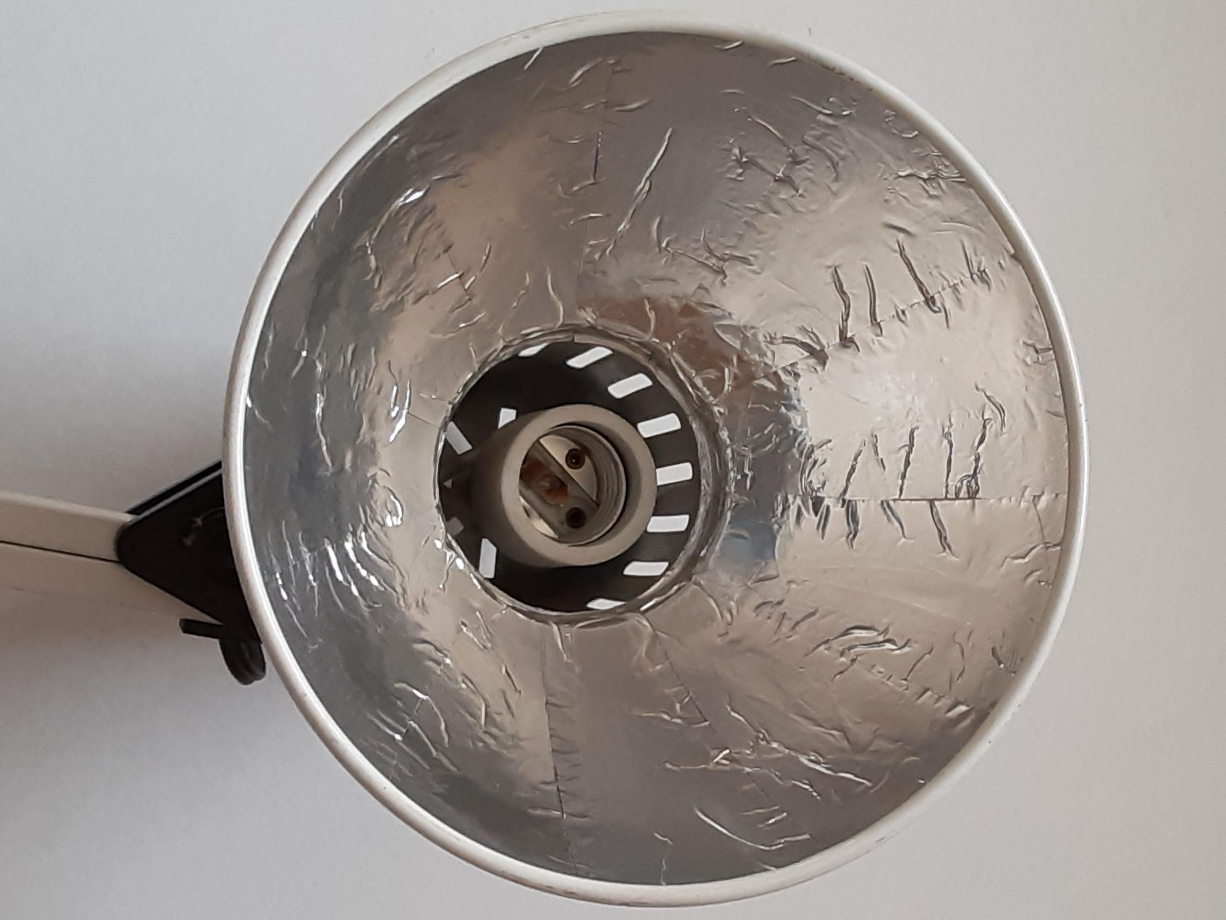 Swing Arm Desk Lamp Reflector Upgrade : 7 Steps (with Pictures ...