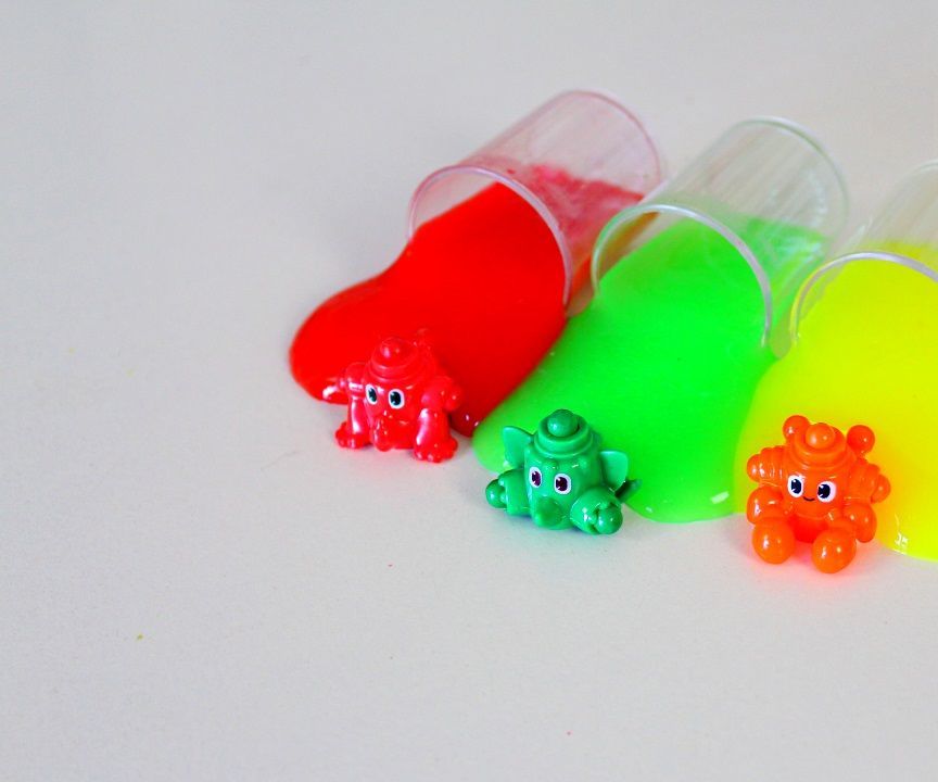 Clay Slime Surprise Whelpling Color Pencil | Rainbow Clay Slime : 4 ...