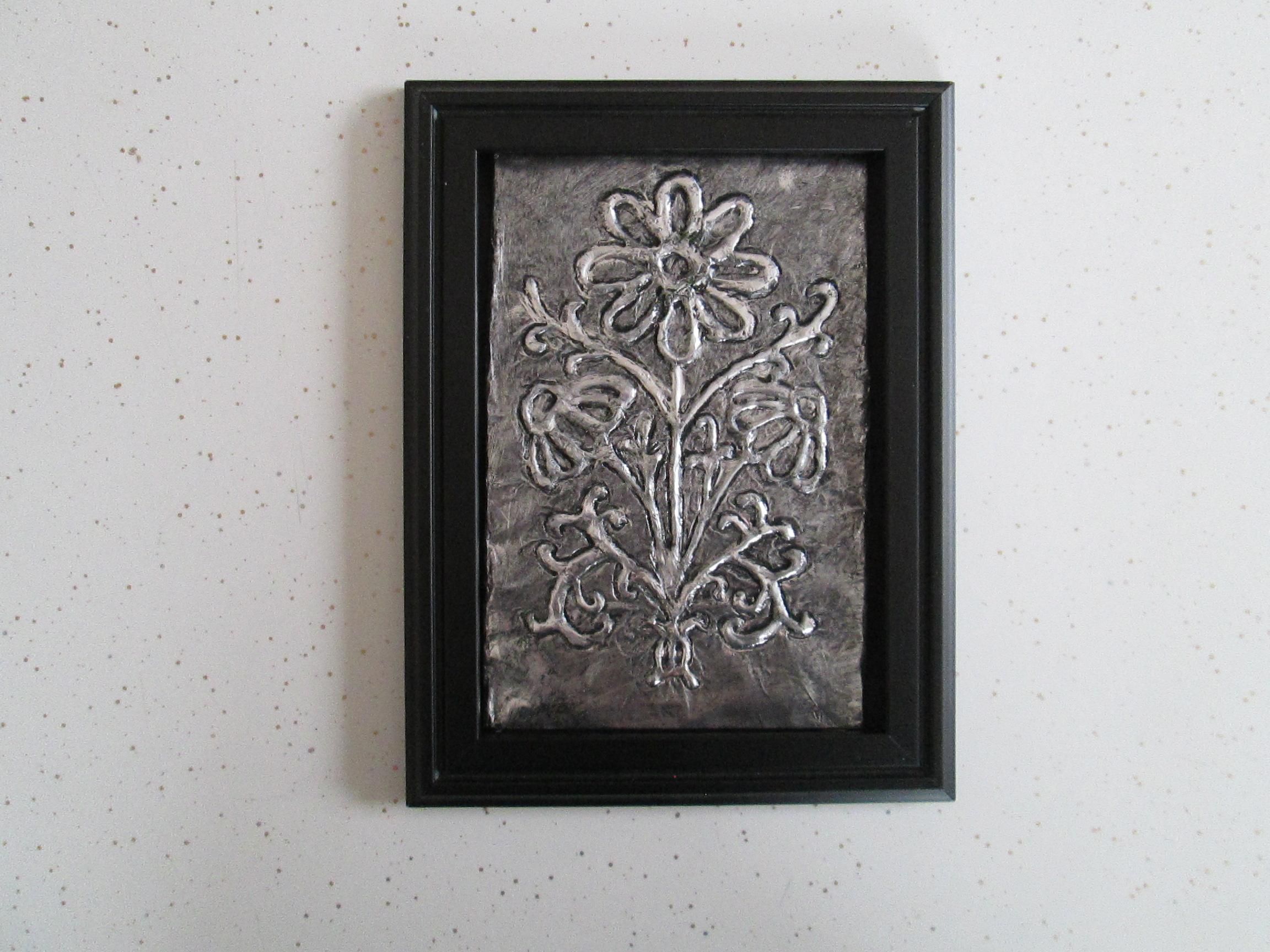 How to Make Embossed Metal-looking Tinfoil Art : 9 Steps (with Pictures ...